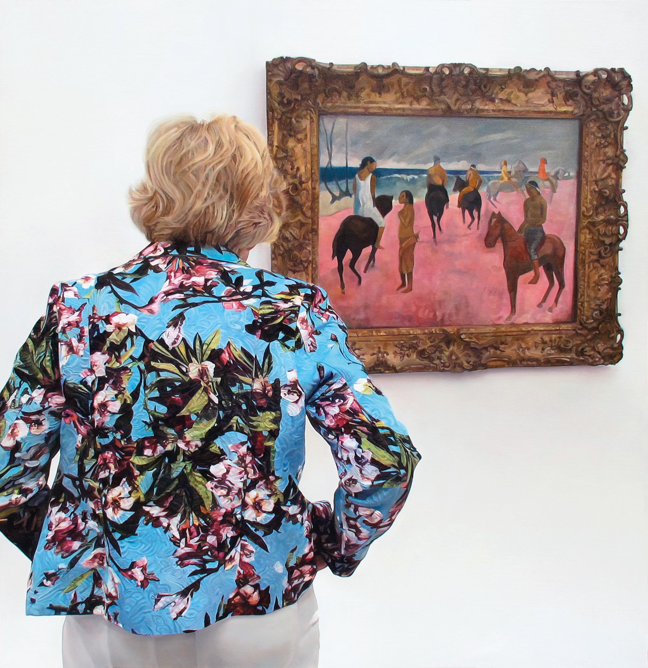 ANNIE CABIGTING (PHILIPPINES, B. 1971), Riders On A Beach, A Passing ...