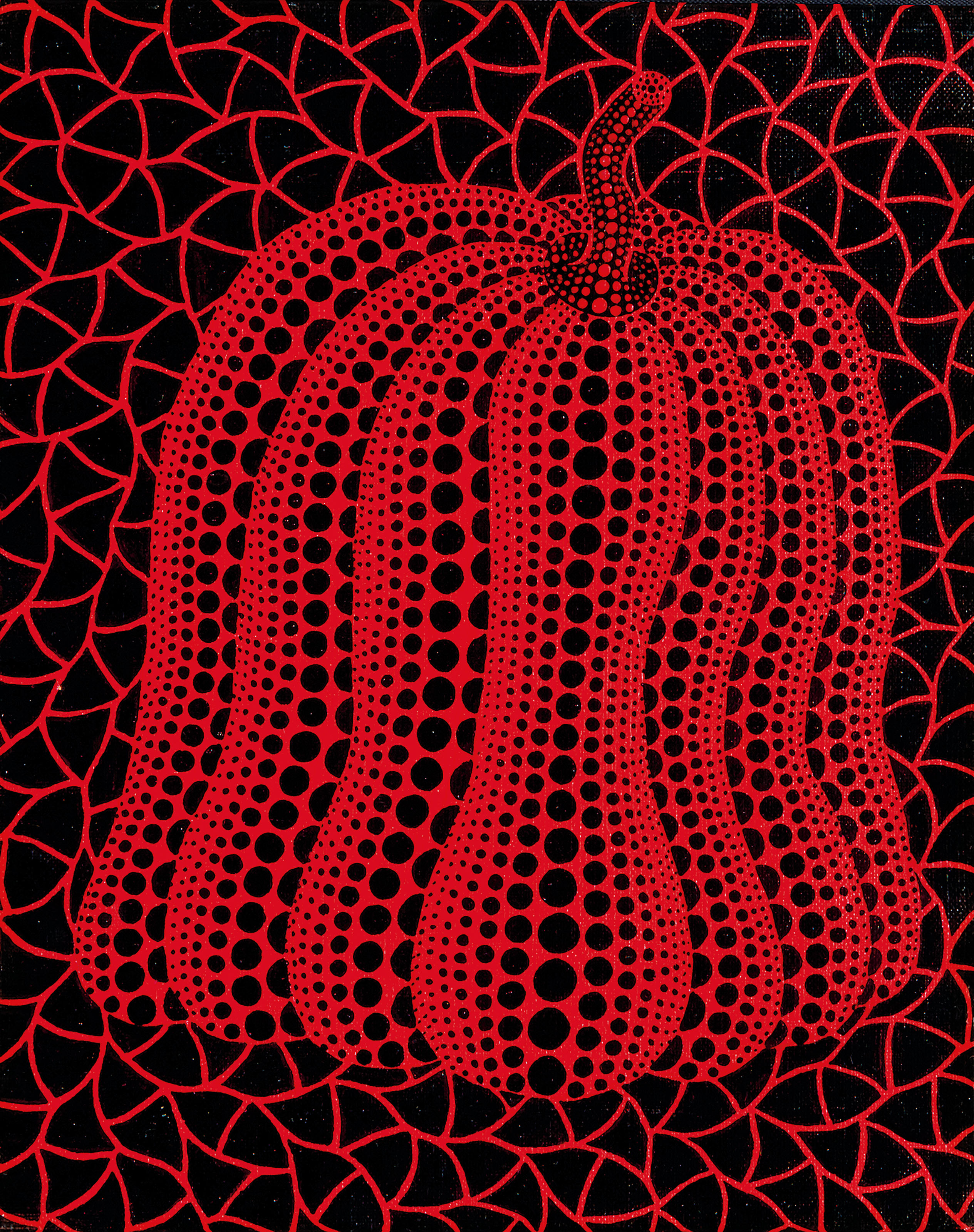 YAYOI KUSAMA (JAPAN, B. 1929) , Pumpkin | Christie's