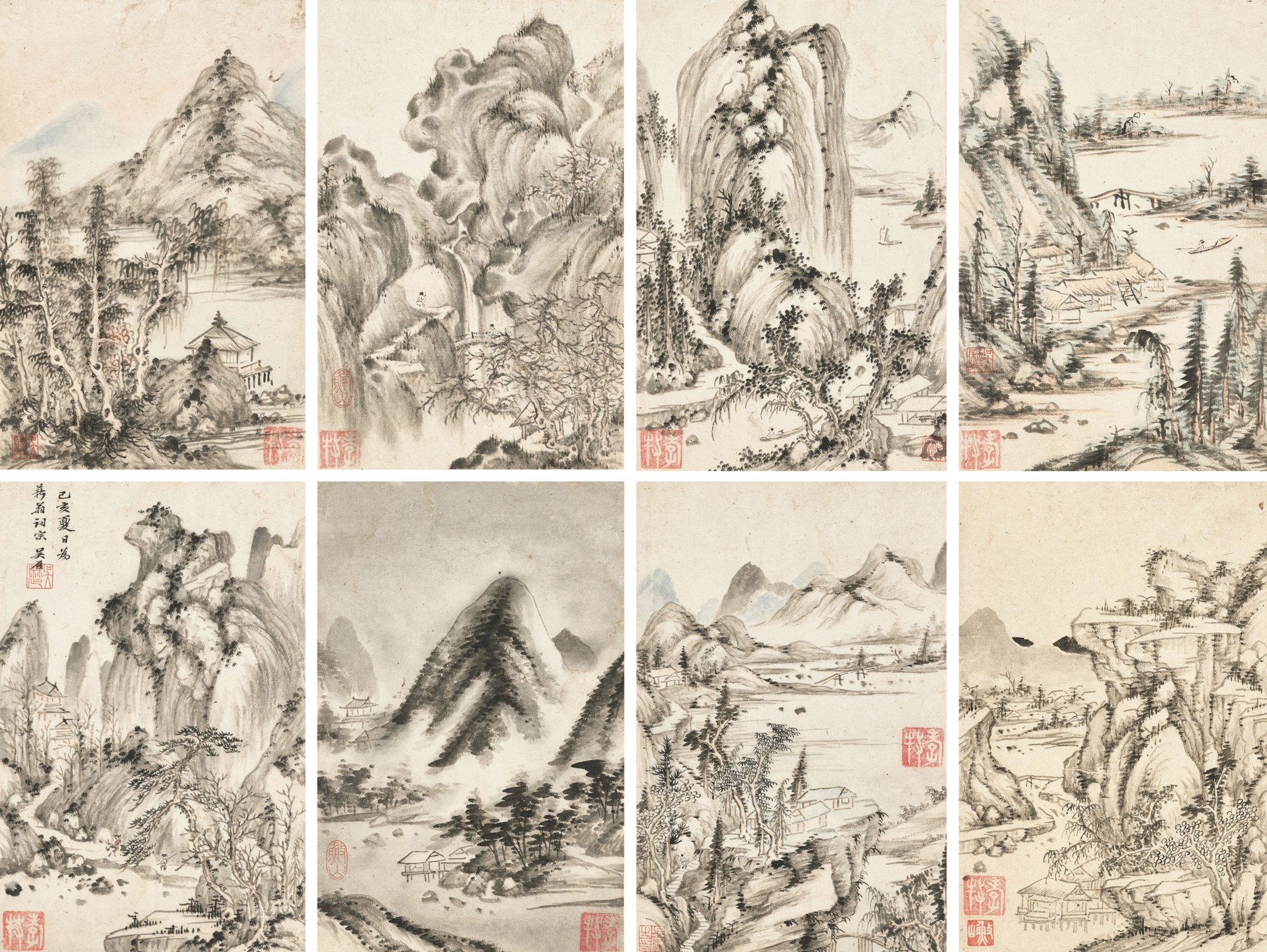 WU LI (1632-1718), Landscapes | Christie's