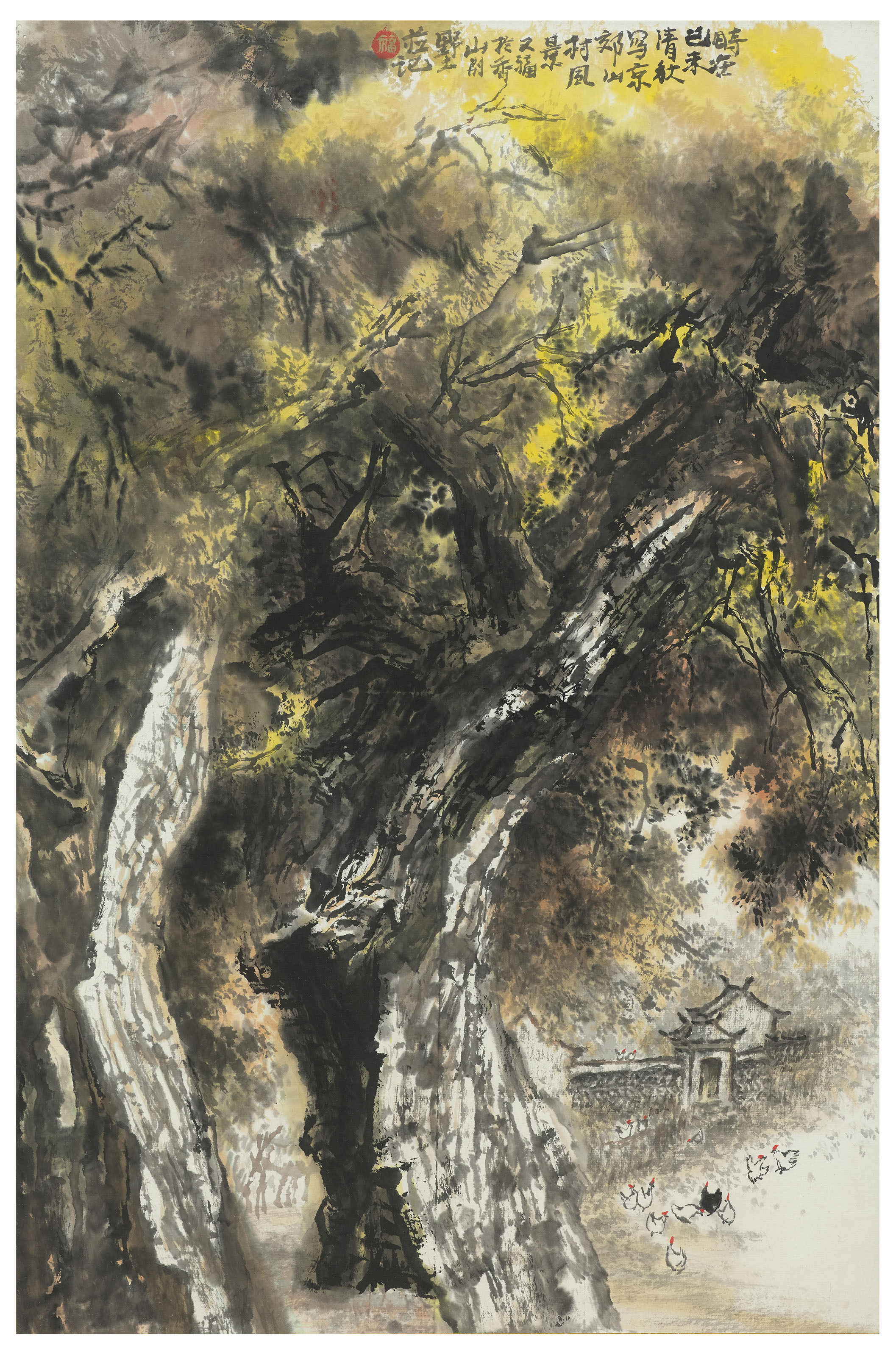 JIA YOUFU (B. 1942), Mountain Village of the Capital Suburbs | Christie’s