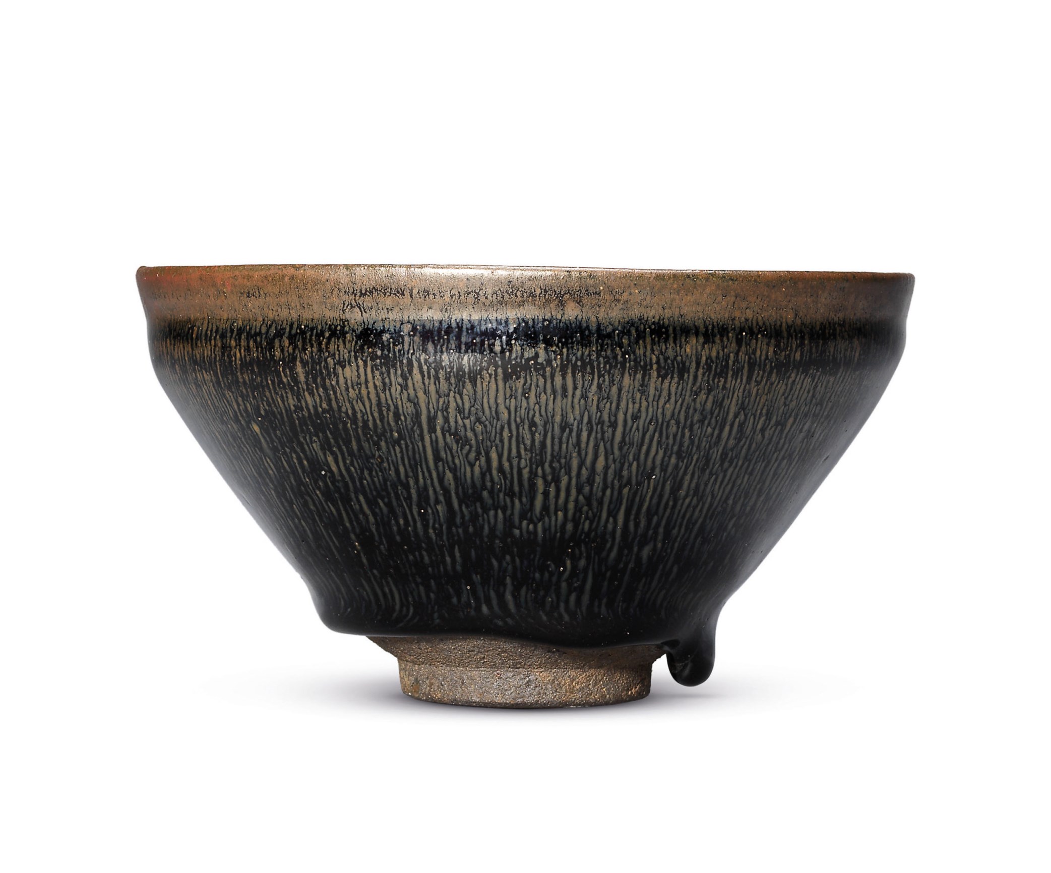 A FINE JIAN ‘HARE’S-FUR’ TEA BOWL, SOUTHERN SONG DYNASTY (1127-1279 ...