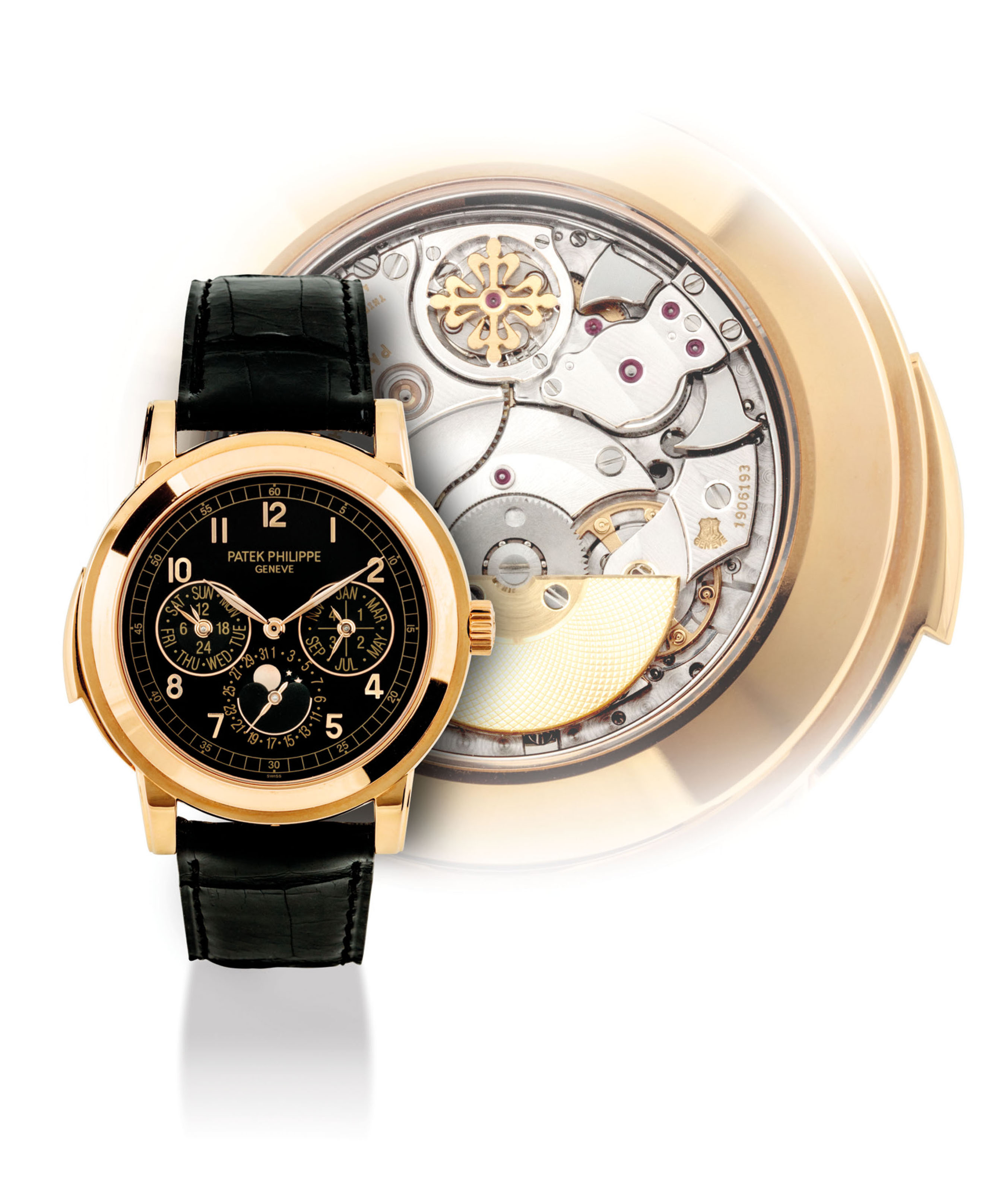 PATEK PHILIPPE A VERY FINE, EXTREMELY RARE AND IMPORTANT 18K ...