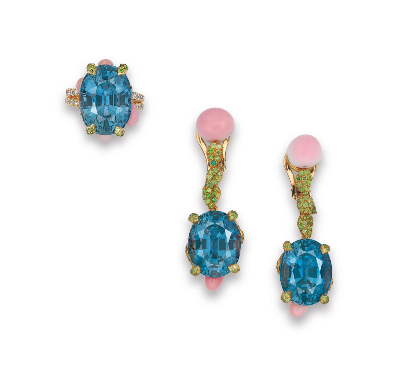A SET OF MULTI-GEM JEWELLERY | Christie's