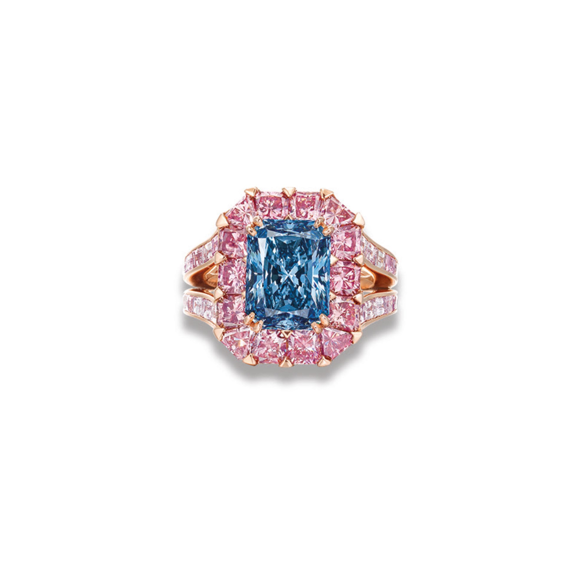 AN EXCEPTIONAL COLOURED DIAMOND RING, BY MOUSSAIEFF | Christie's