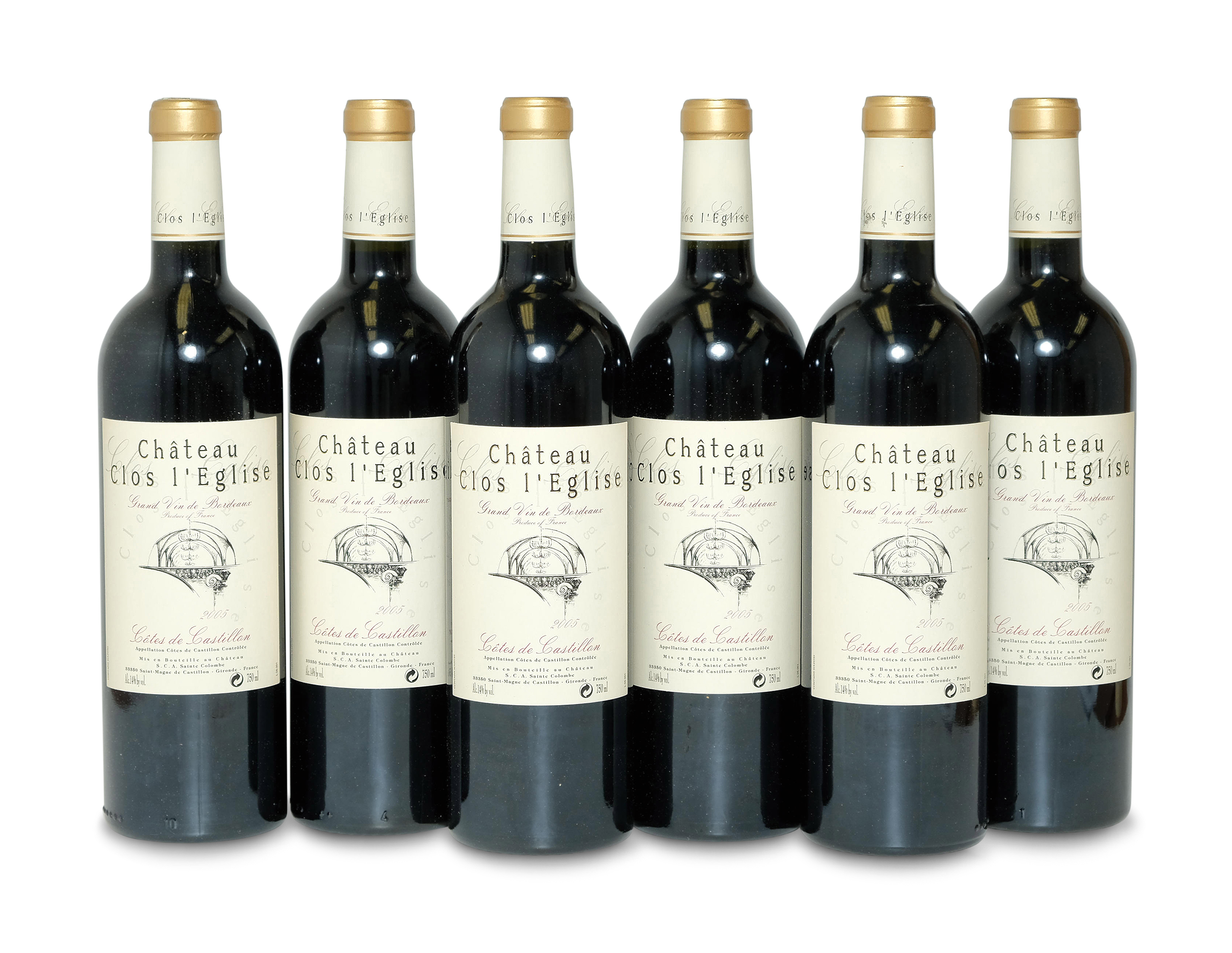 Château Clos L'Eglise Côtes de Castillon 2005, Bordeaux | Christie’s
