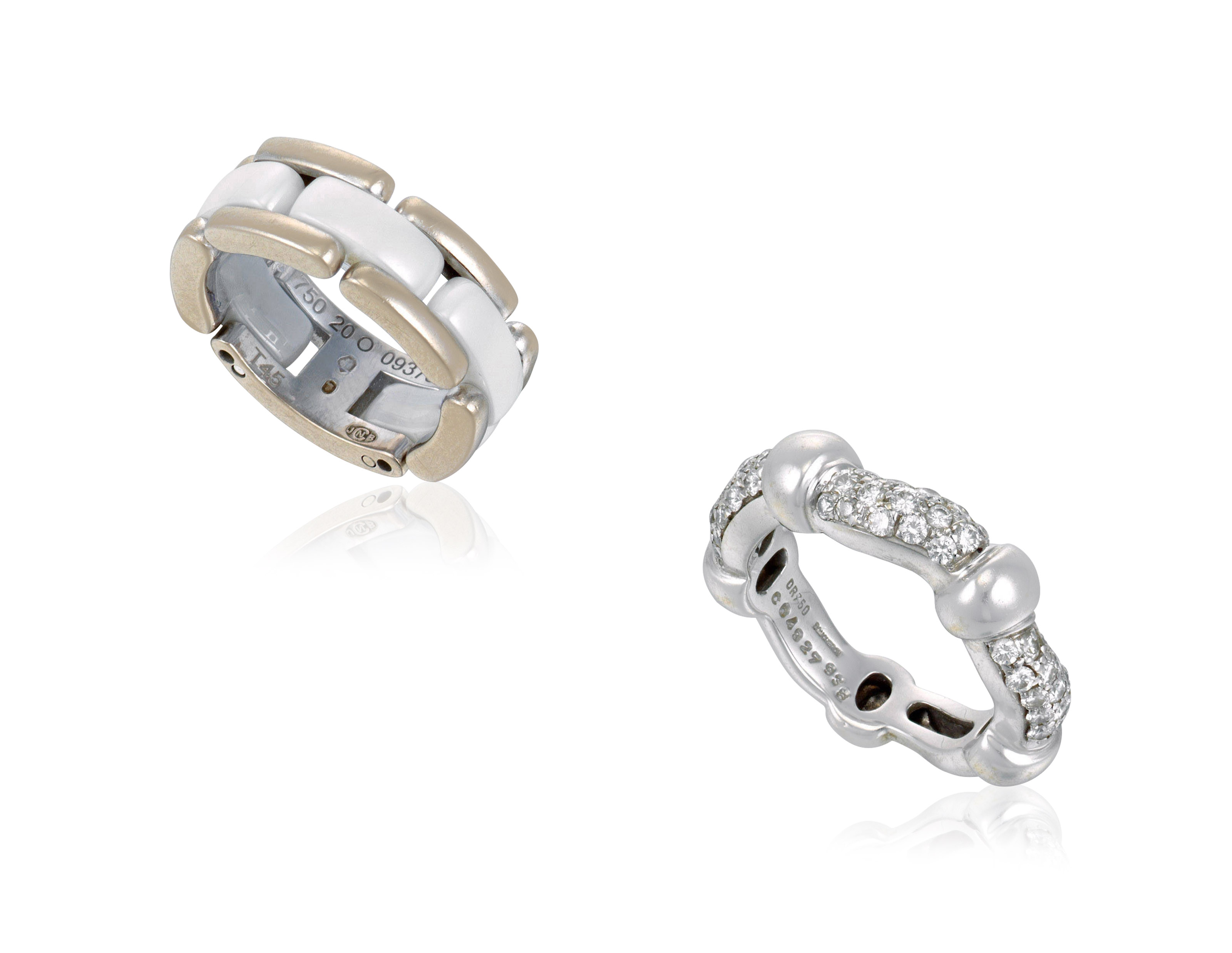 CHANEL CERAMIC 'ULTRA' RING AND BOUCHERON DIAMOND RING, | Christie’s