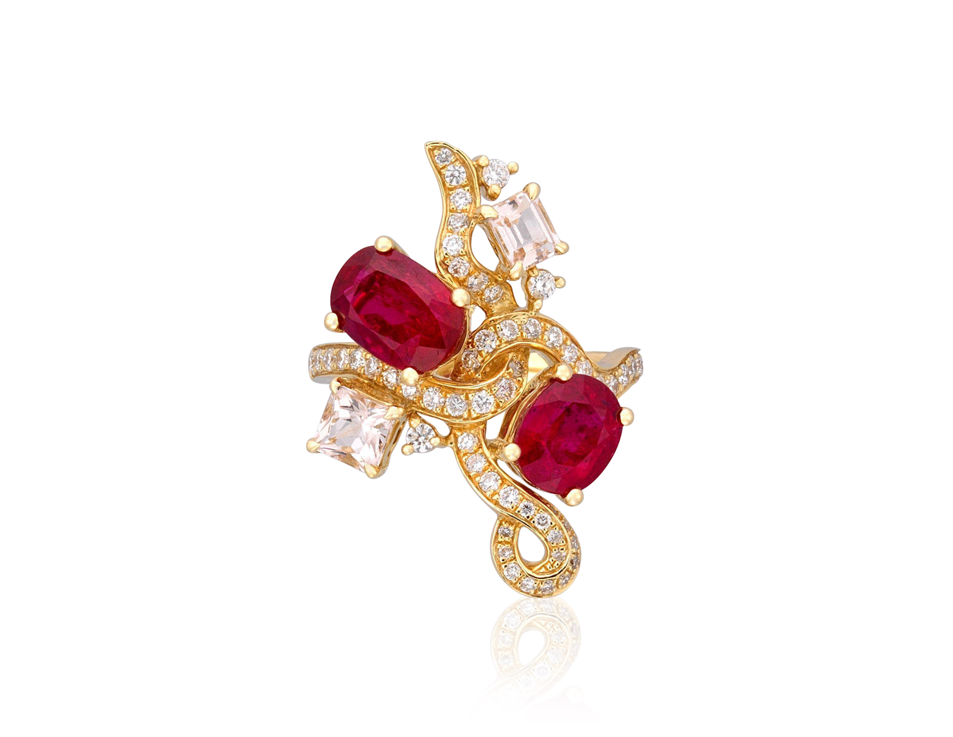 RUBY, DIAMOND AND QUARTZ RING, | Christie’s