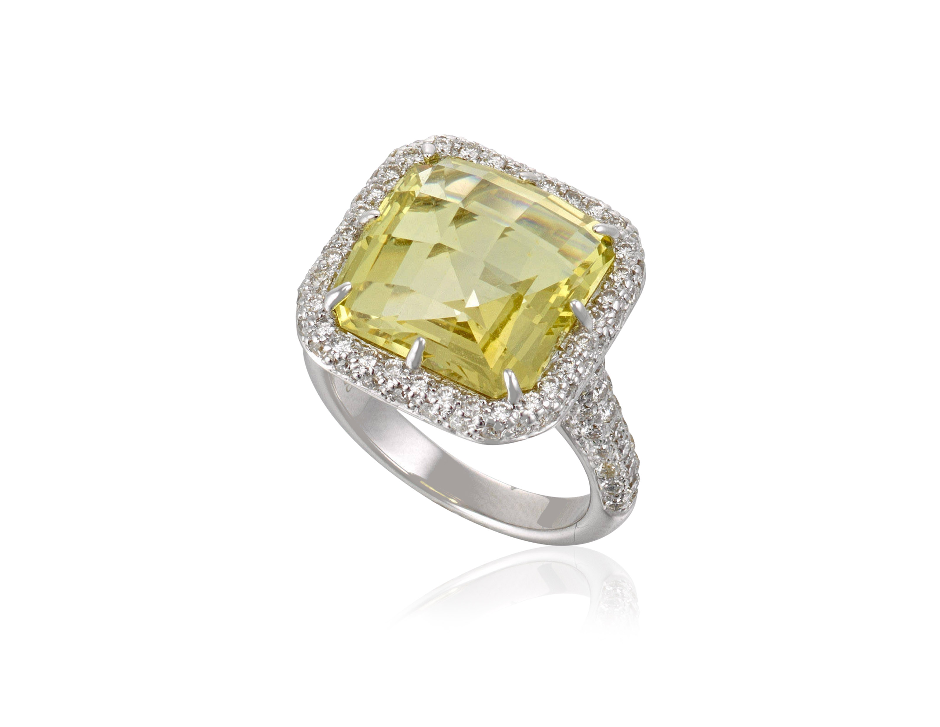 QUARTZ AND DIAMOND RING, | Christie’s