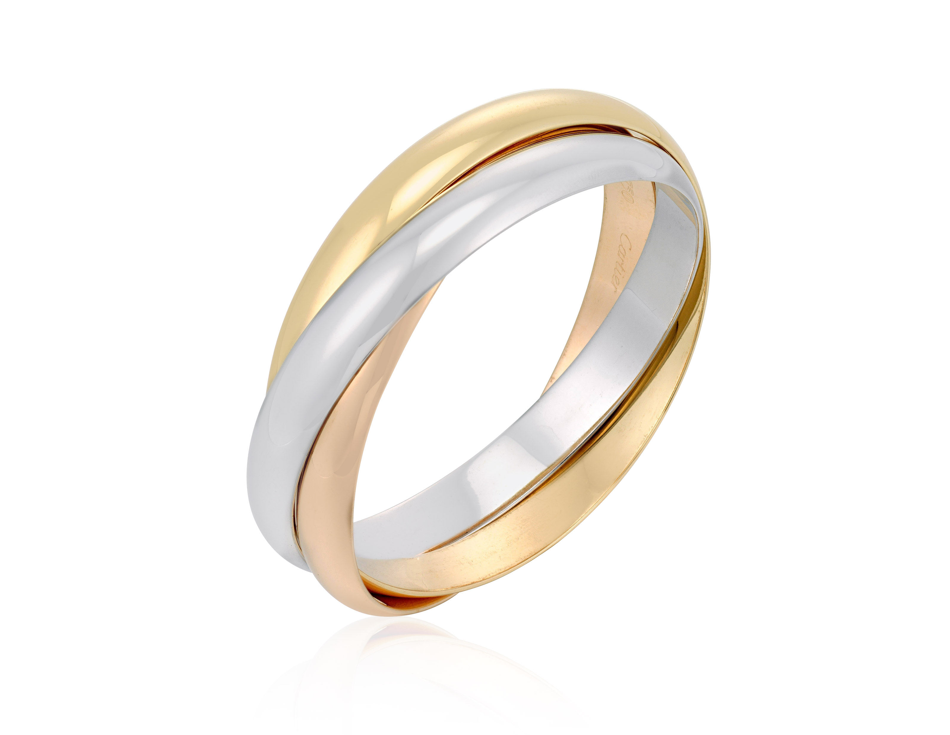 CARTIER 'TRINITY DE CARTIER' GOLD BANGLE, | Christie’s