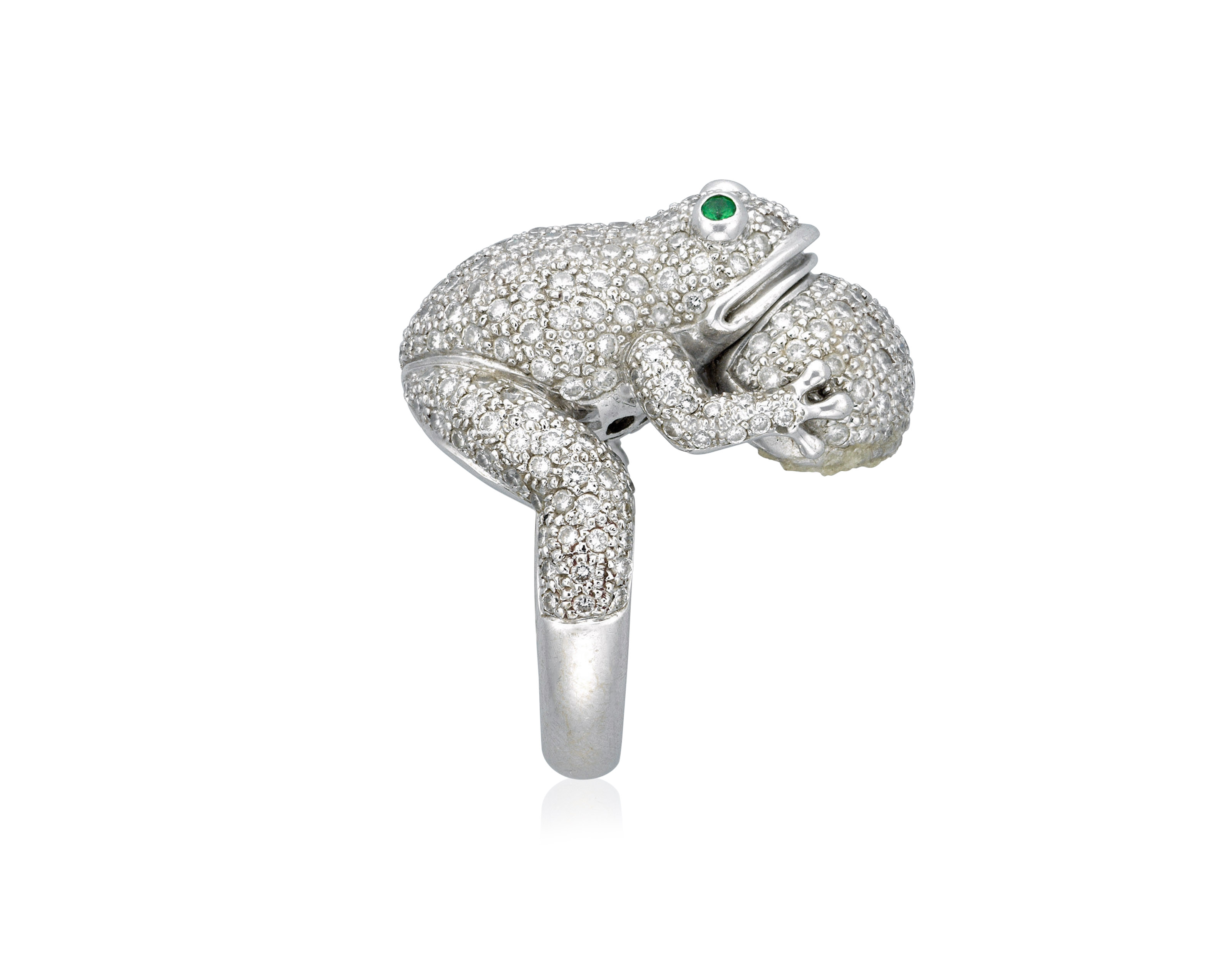 DIAMOND FROG RING, | Christie’s