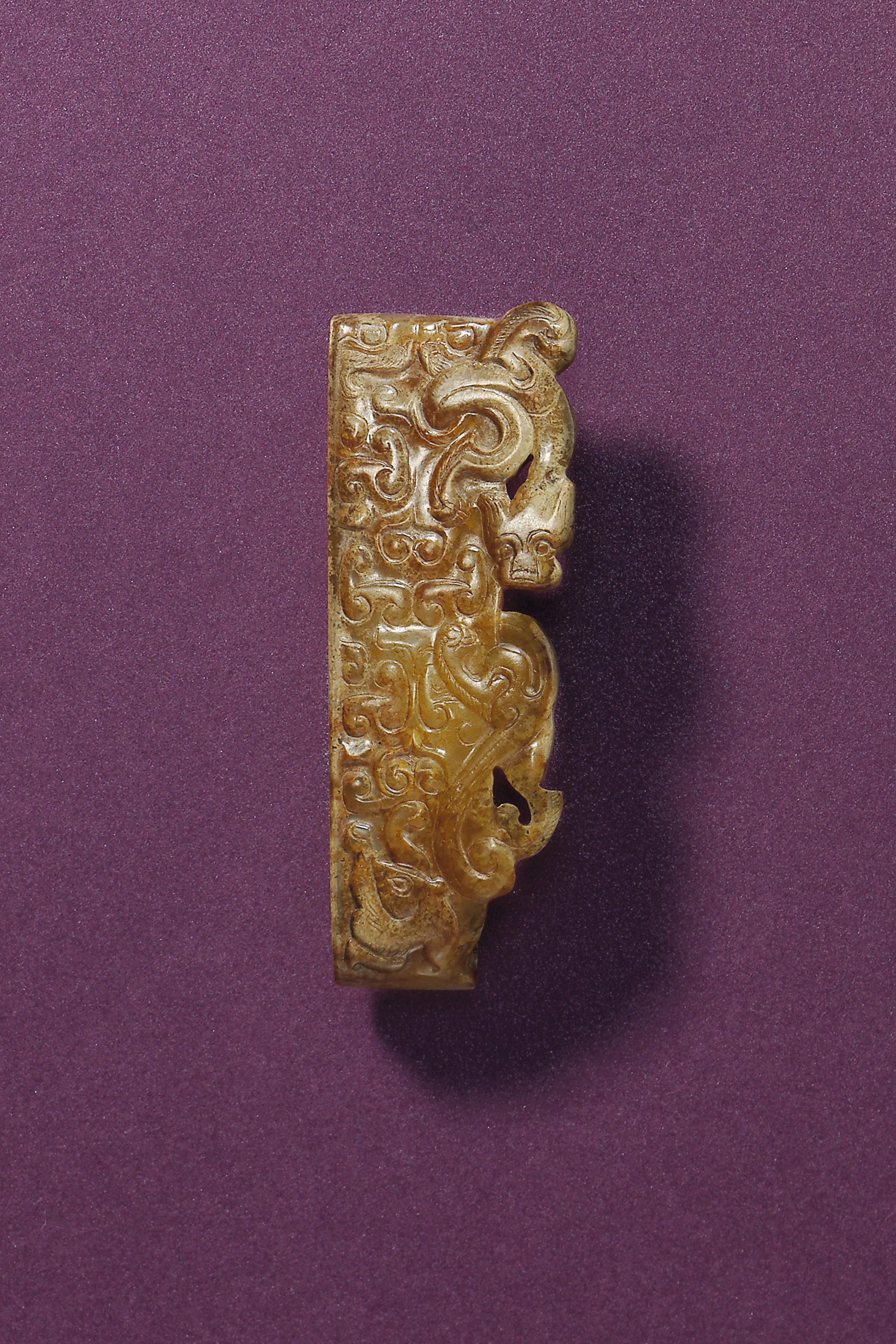 A SMALL RUSSET JADE DISC, HUAN, SONG DYNASTY (960-1279) | Christie's