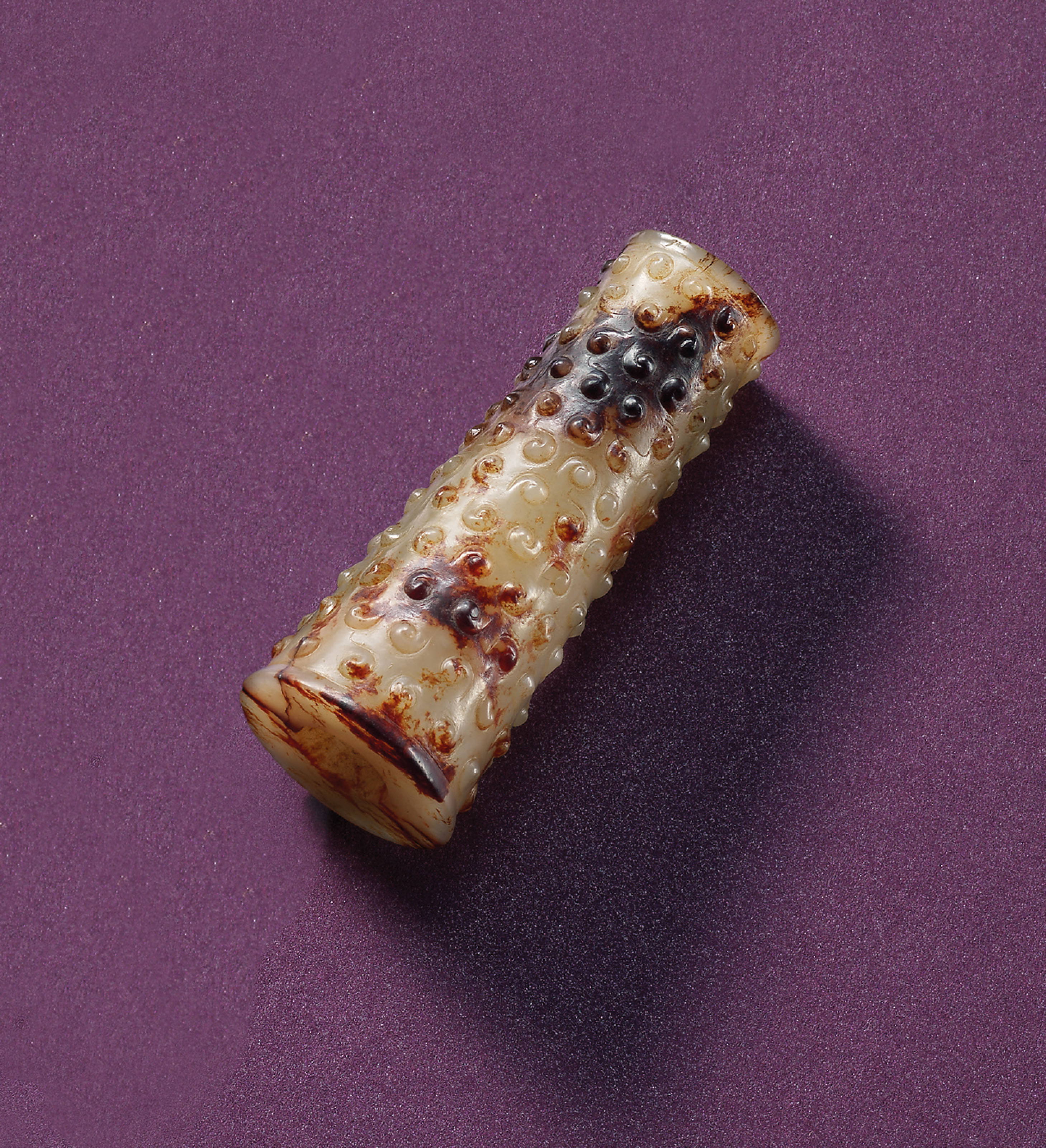 A SMALL RUSSET JADE DISC, HUAN, SONG DYNASTY (960-1279) | Christie's