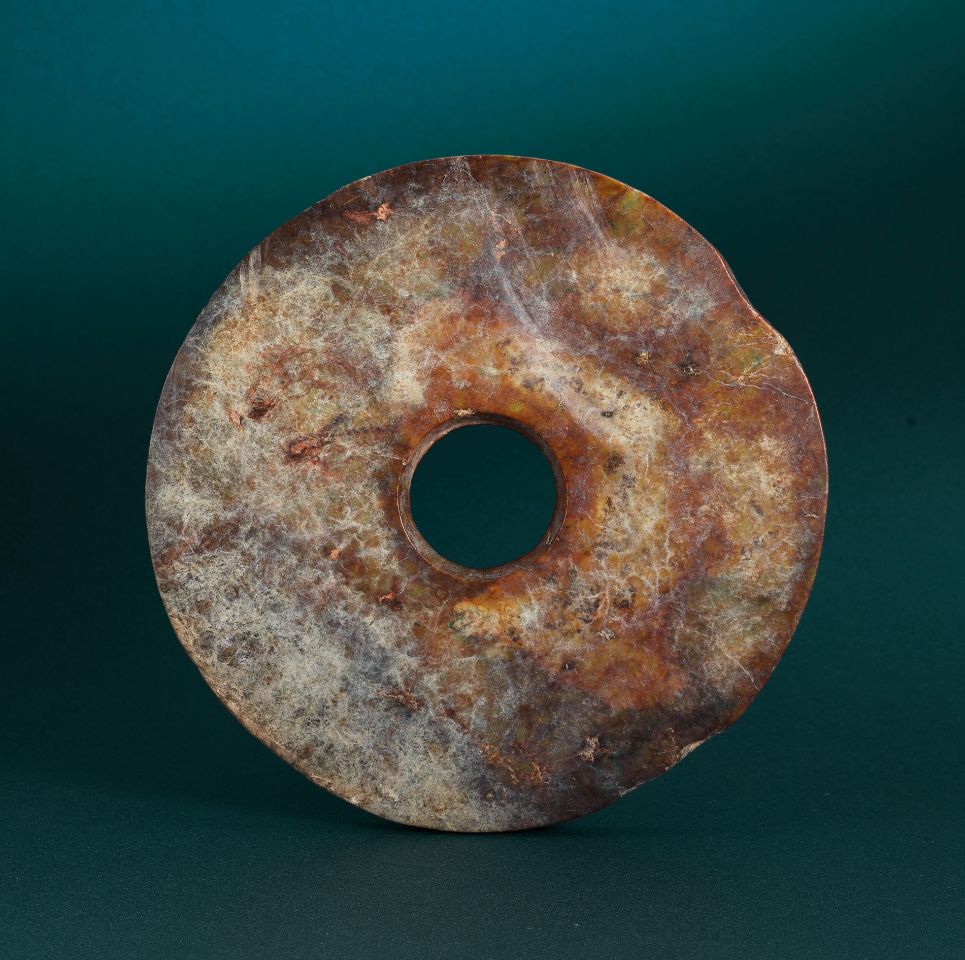 A JADE DISC, BI, LIANGZHU CULTURE, CIRCA 3300-2300 BC | Christie's