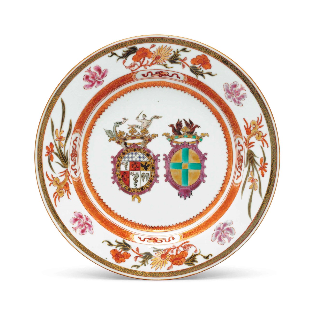 AN ITALIAN MARKET ARMORIAL PLATE, CIRCA 1725 | Christie's