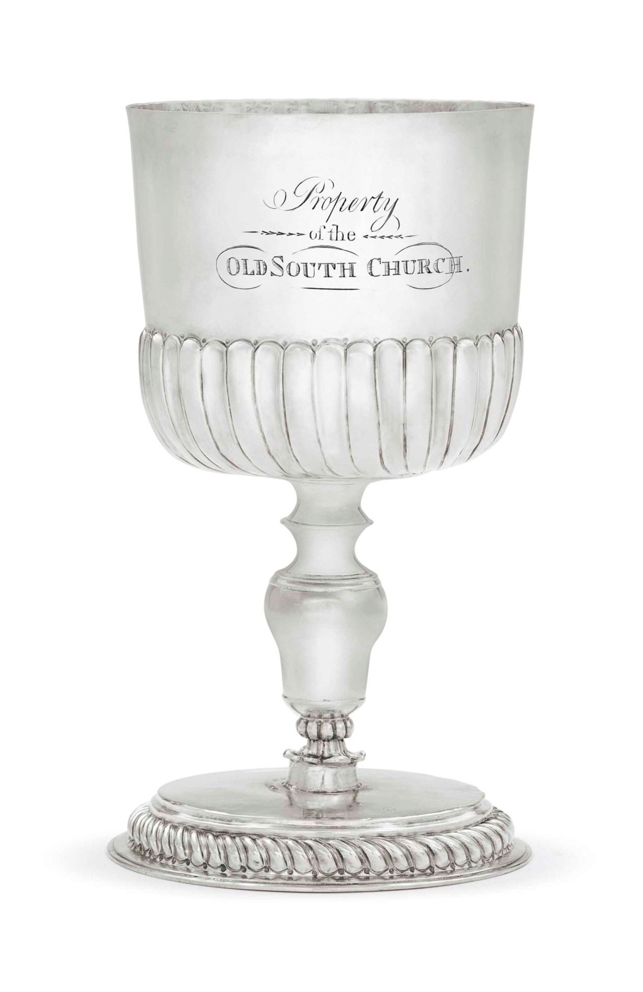 A SILVER WINE CUP, MARK OF JEREMIAH DUMMER, BOSTON, CIRCA 1705 | Christie's