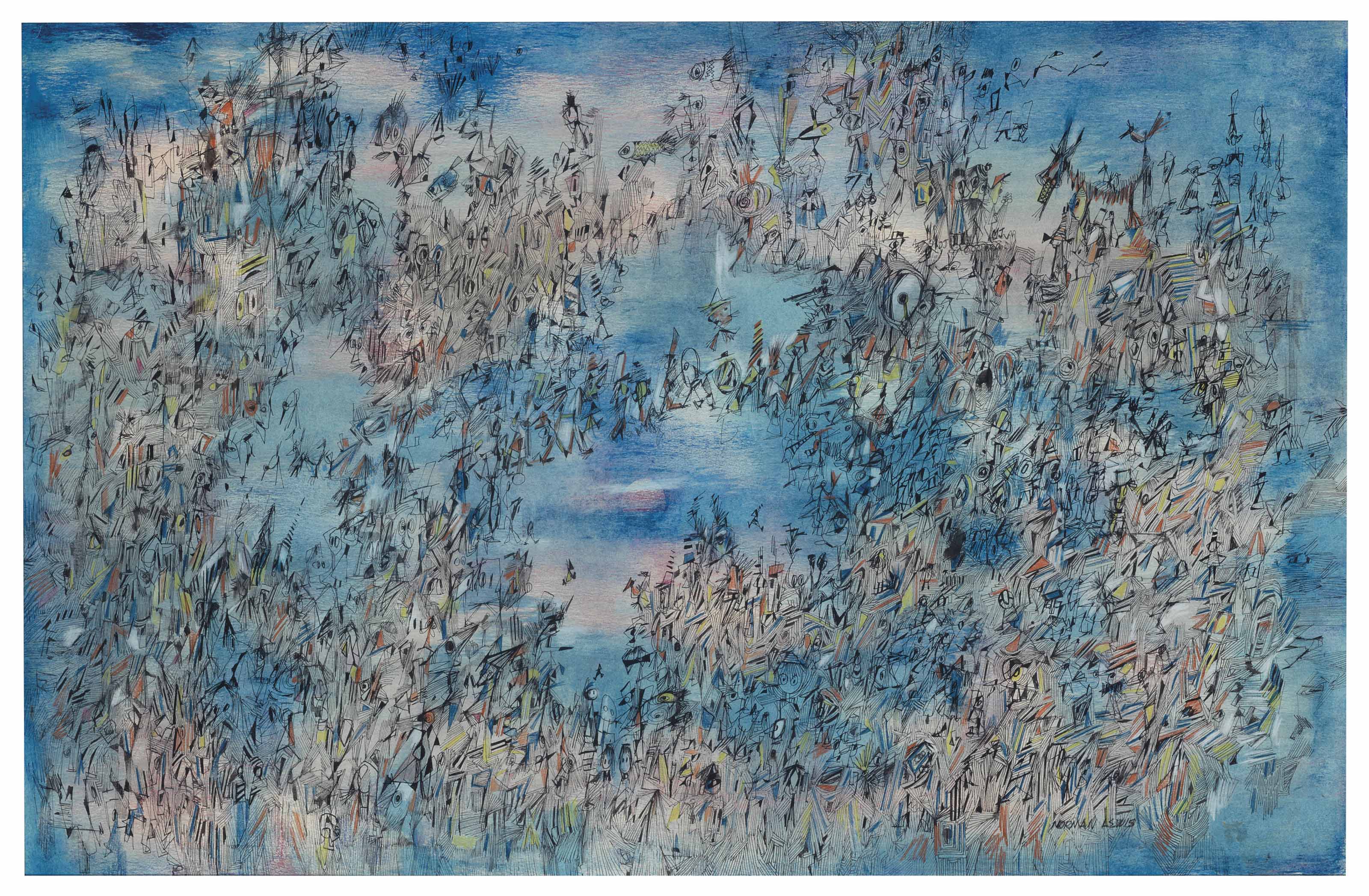 Norman Lewis: upcoming auctions, appraisal insights and free art price ...