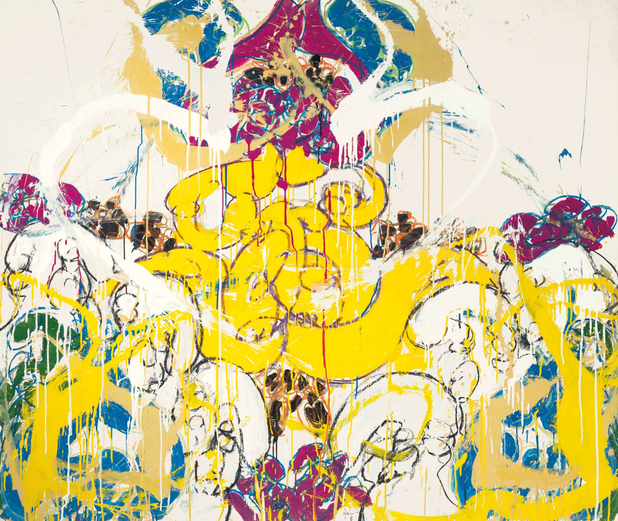 Norman Bluhm (1921-1999), Fresco #3 | Christie's