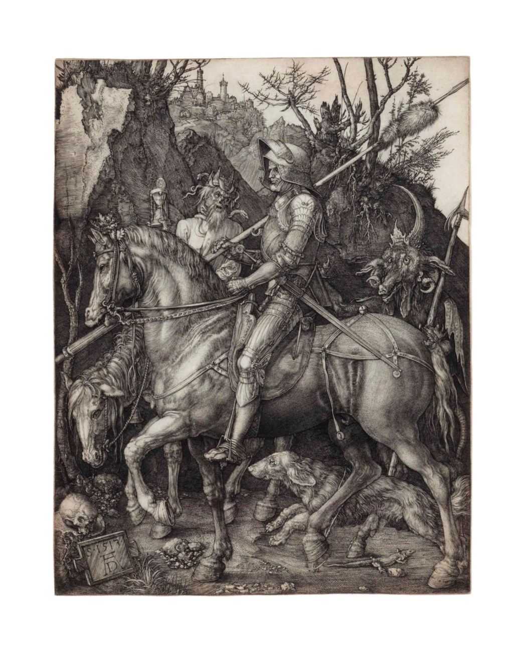 ALBRECHT DÜRER (1471-1528), Knight, Death and the Devil | Christie's