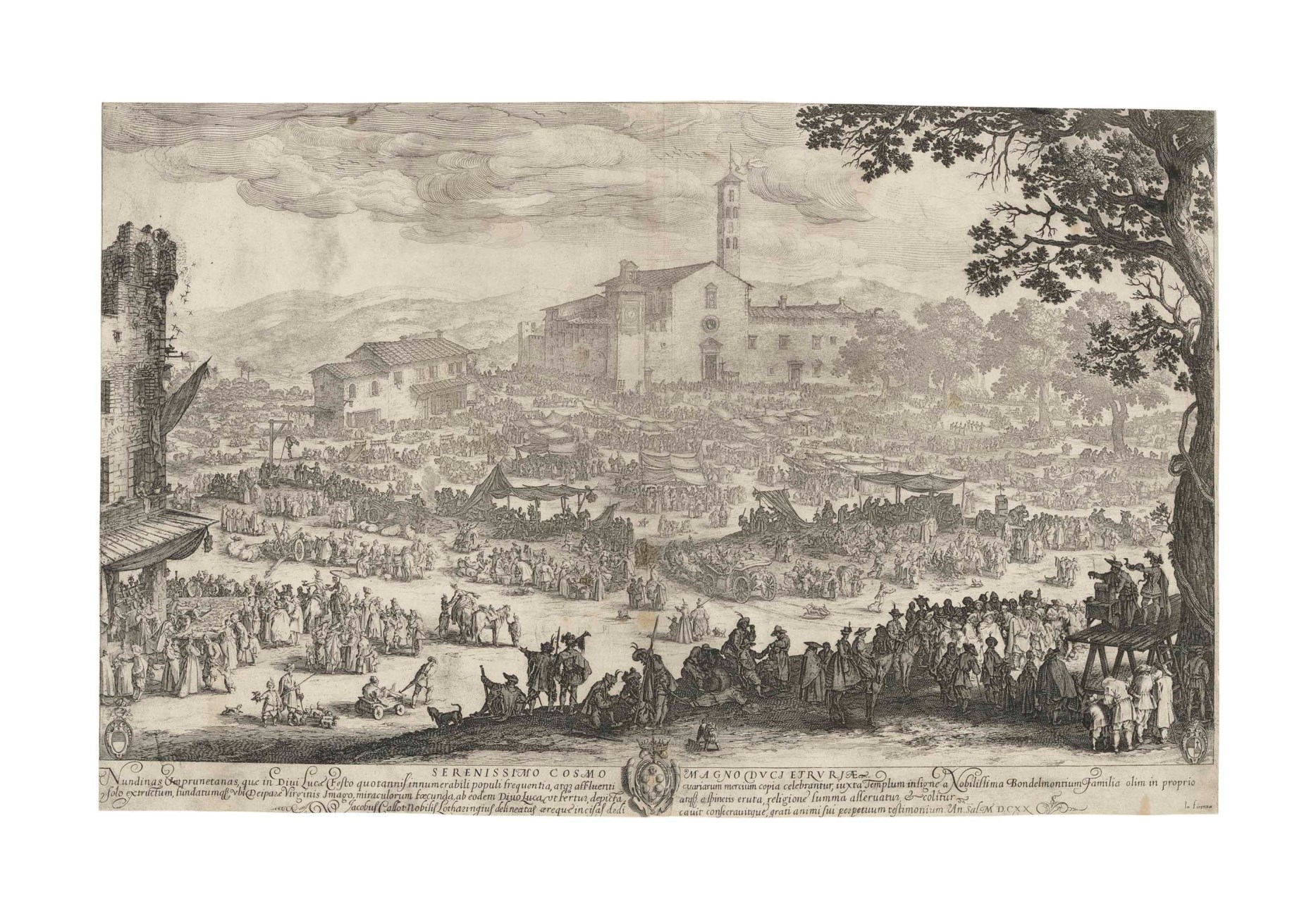 JACQUES CALLOT (1592-1635), La Foire de l’Impruneta | Christie's