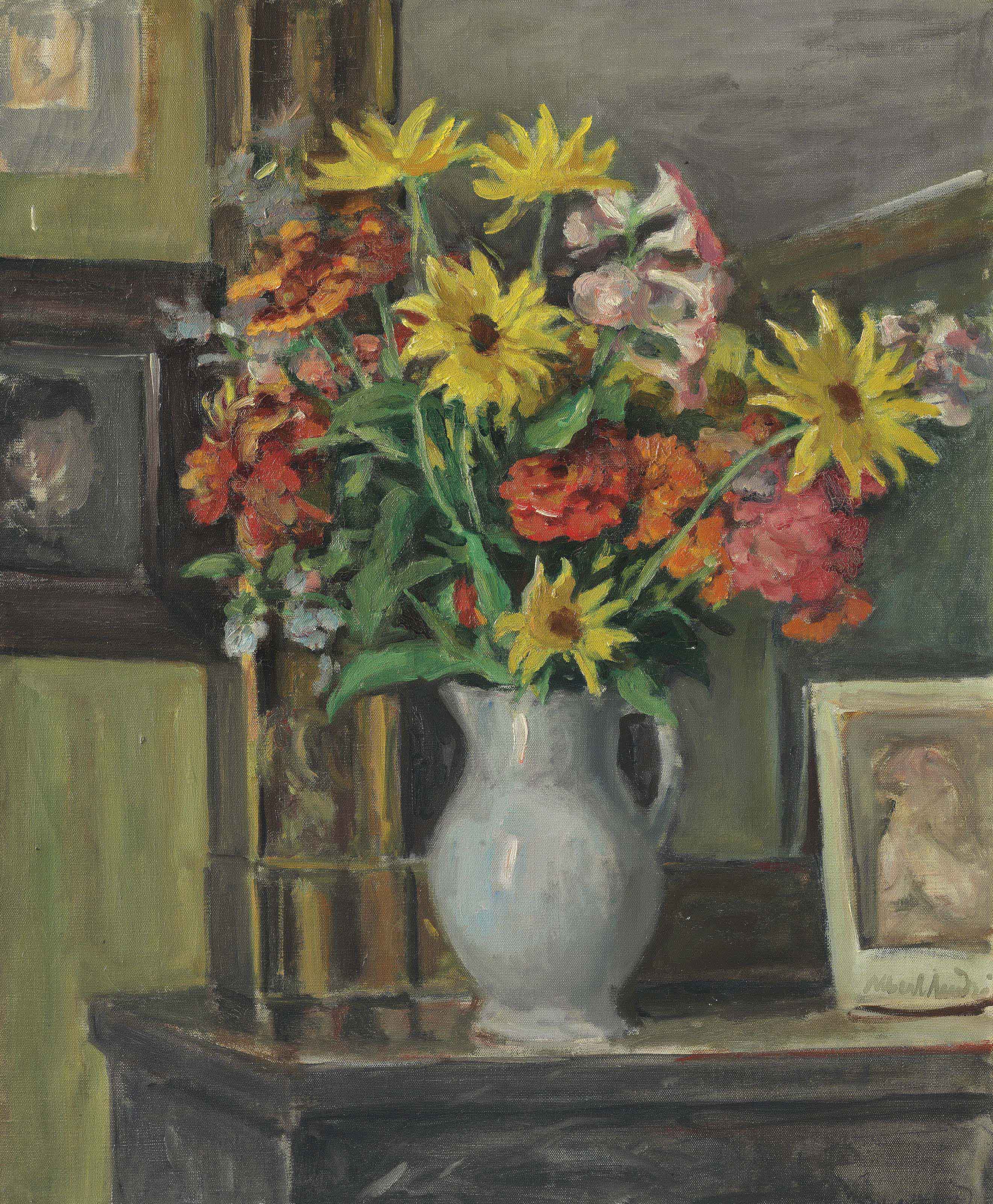 Albert Andre (1869-1954) , Vase de fleurs | Christie's