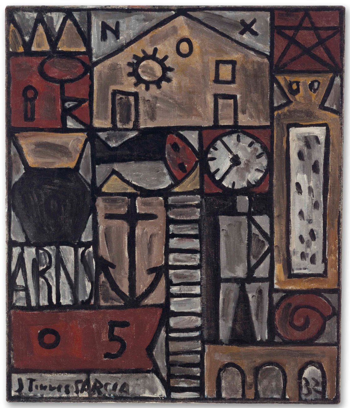 Joaquín Torres-García (1874-1949), Composición constructiva | Christie's