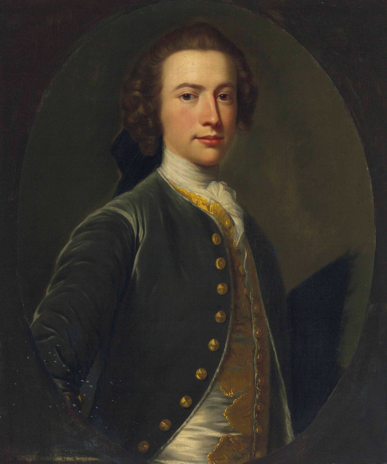 Allan Ramsay (Edinburgh 1713-1784 Dover), Portrait of Valentine Morris (1727-1789), Governor of ...
