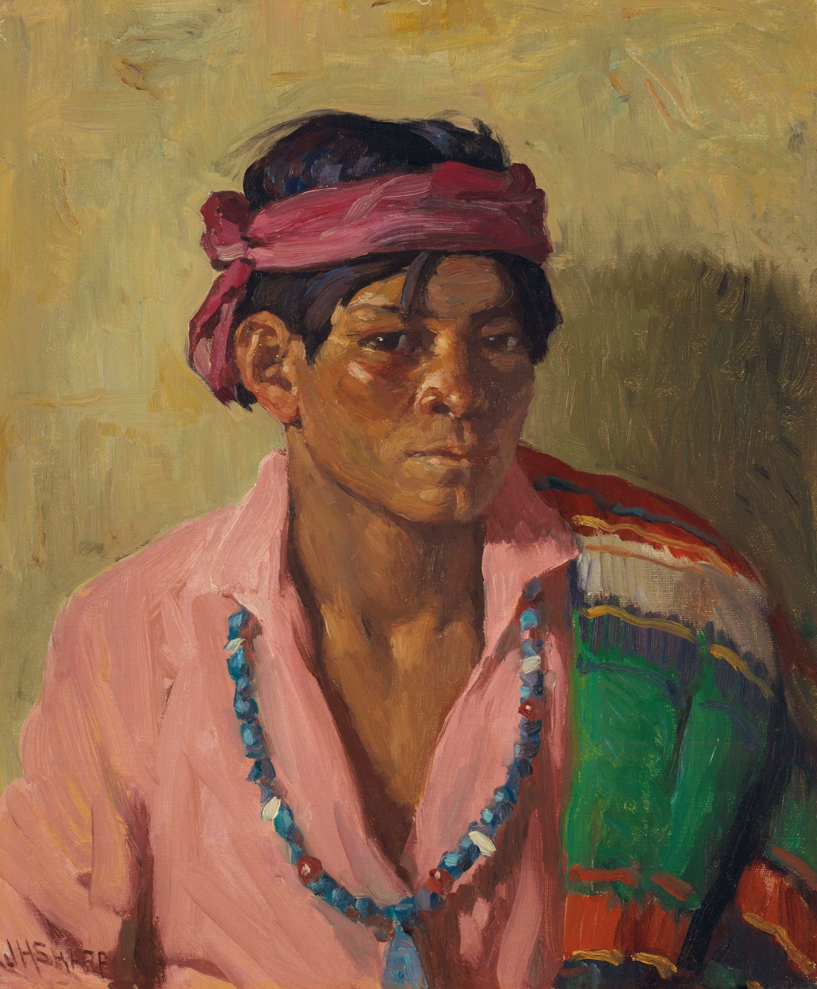 Joseph Henry Sharp (1859-1953), Alberto, Taos Youth | Christie's