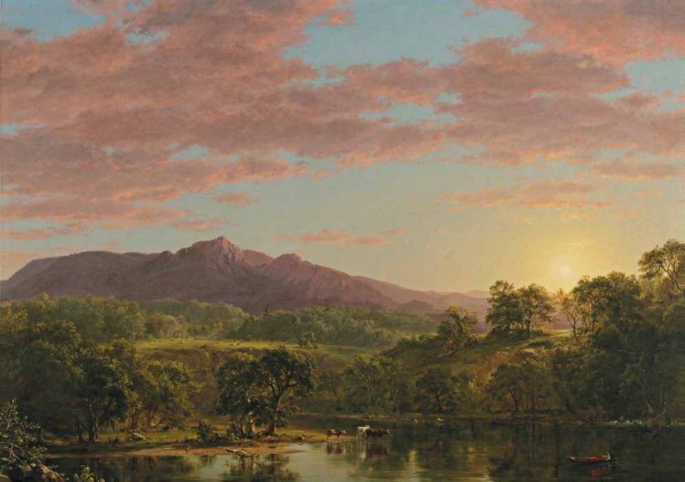 Frederic Edwin Church (1826-1900), A New England Lake | Christie's