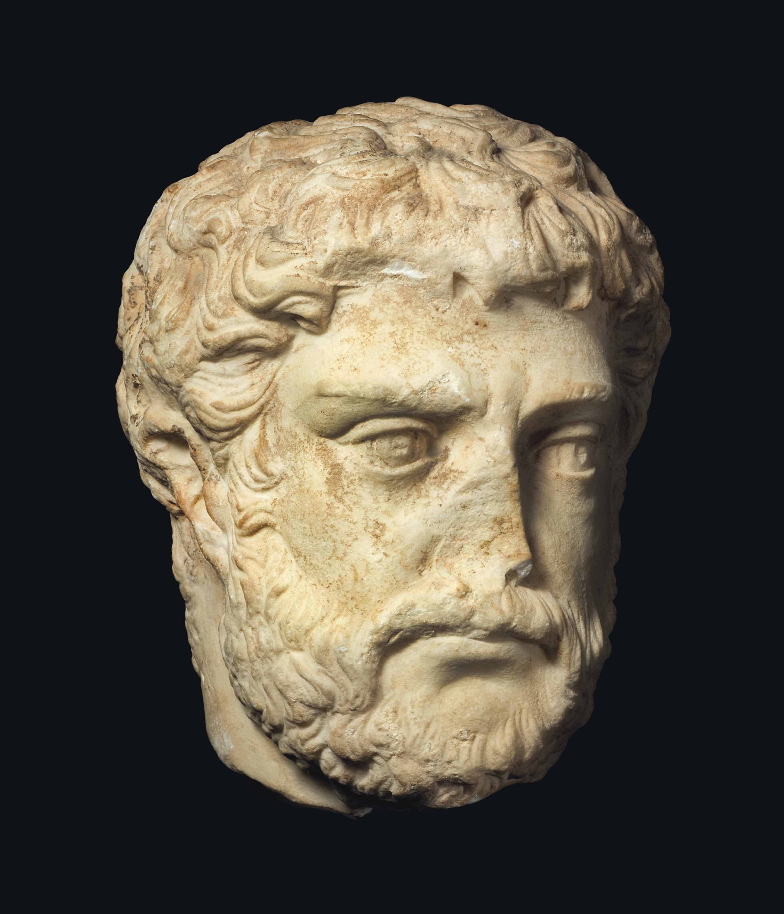 A ROMAN MARBLE PORTRAIT HEAD OF THE EMPRESS JULIA DOMNA - Auktionen ...