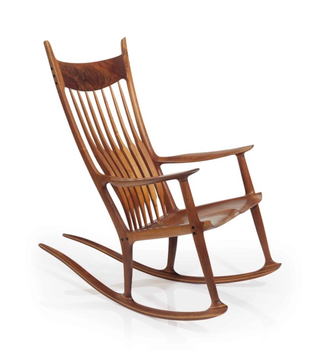 SAM MALOOF (1916-2009), A ROCKING CHAIR, 1987 | Christie's