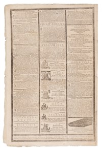 BRADFORD, William (1719-1791), editor. The Pennsylvania Journal; and ...