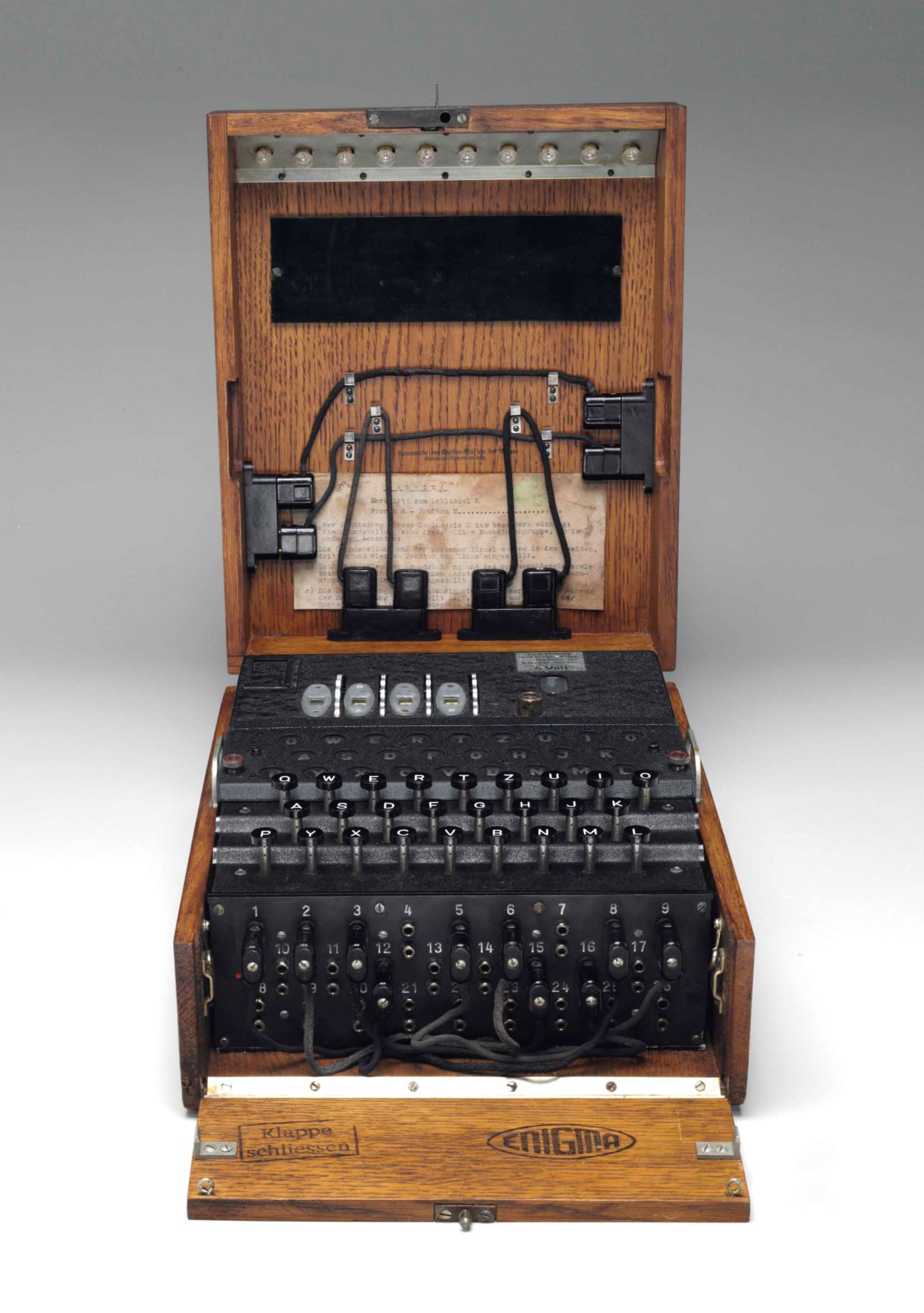 A FOUR-ROTOR (“M4”) ENIGMA CIPHER MACHINE. Olympia Büromaschinenwerke ...