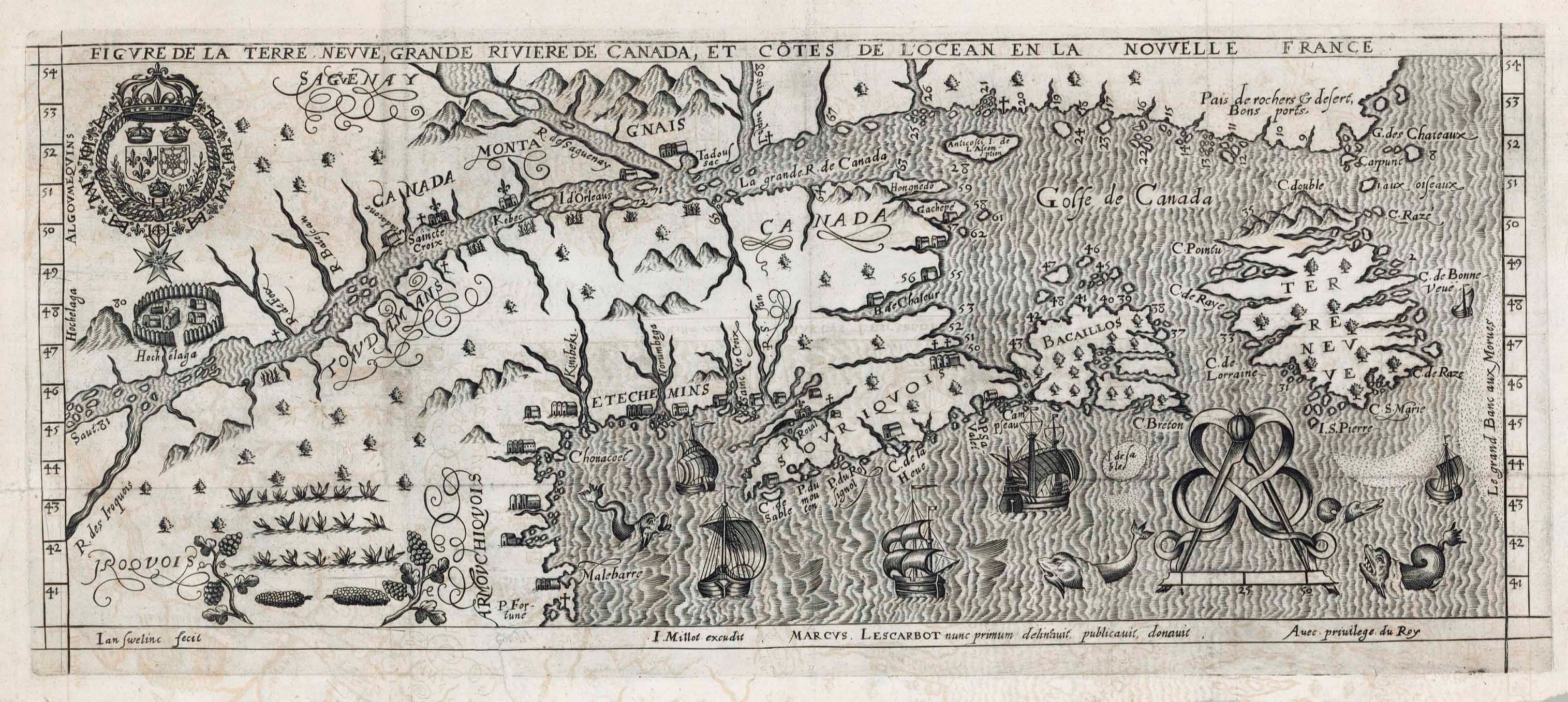 LESCARBOT, Marc (1570-1642). Nova Francia: Or the Description of that ...