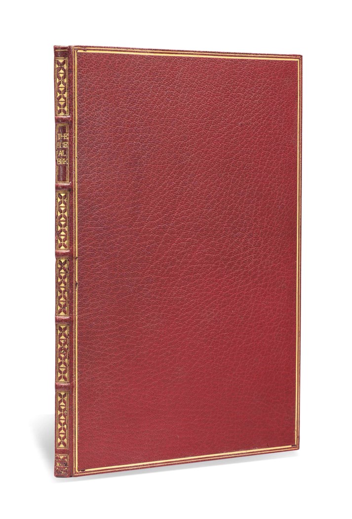 DOVES PRESS – COBDEN-SANDERSON, Thomas James (1840-1922). The Ideal ...