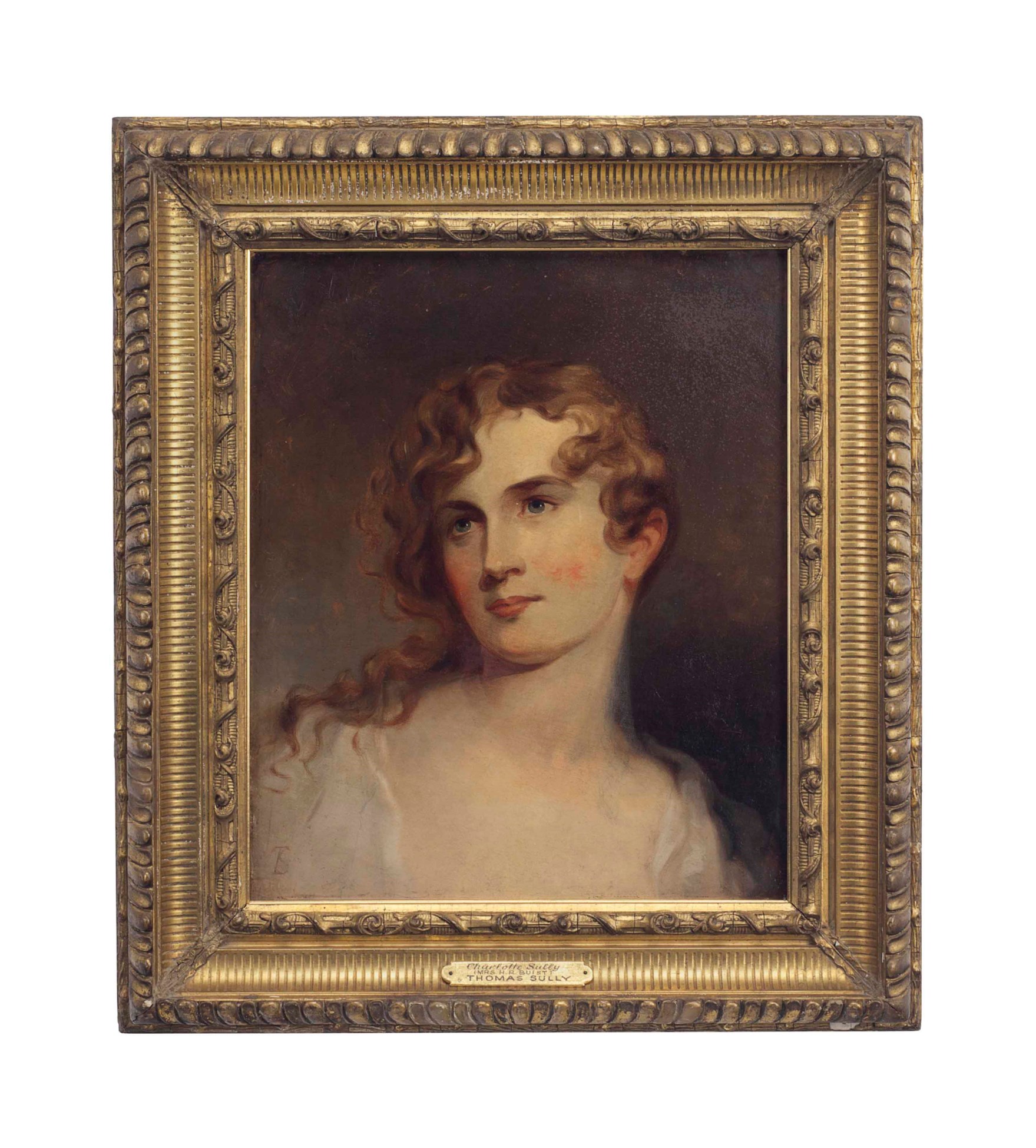 Thomas Sully (1783-1872), Portrait of a woman, presumably Elizabeth ...