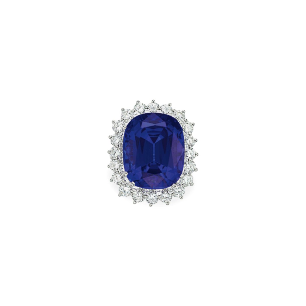 A TANZANITE AND DIAMOND RING, BY TIFFANY & CO. | Christie's