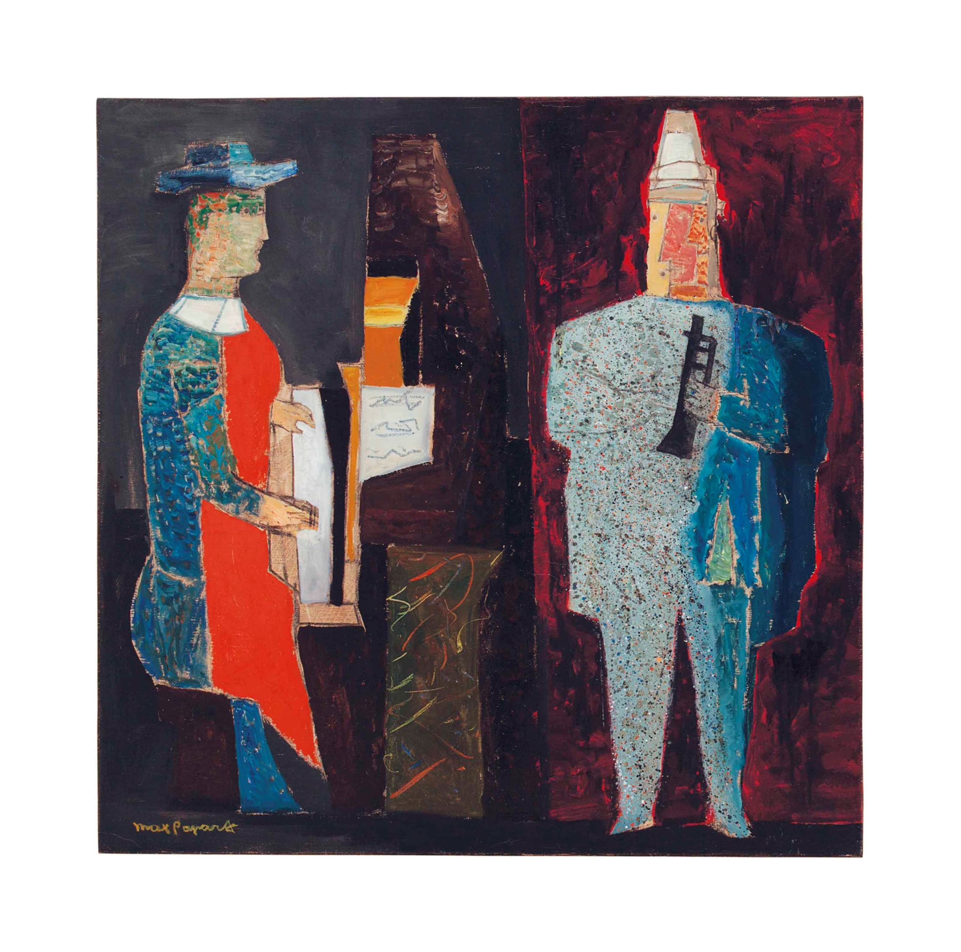 Max Papart (French, 1911-1994), Les musiciens | Christie's