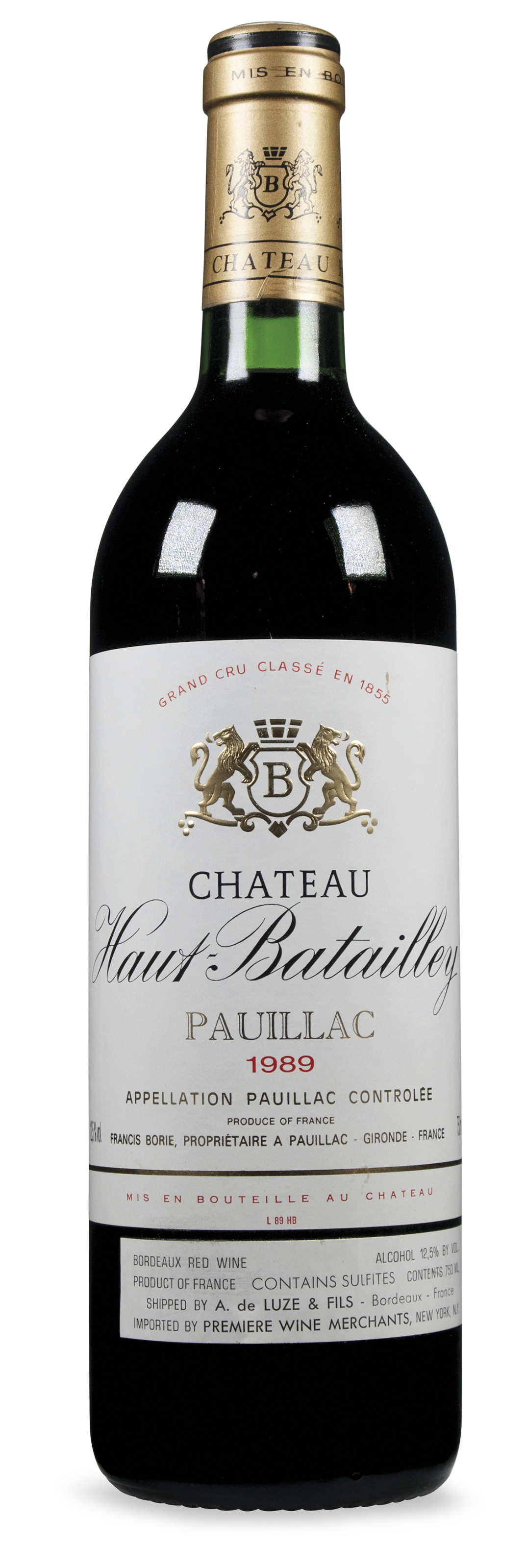 Château Haut-Batailley 1989, Pauillac, 5ème cru classé | Christie’s