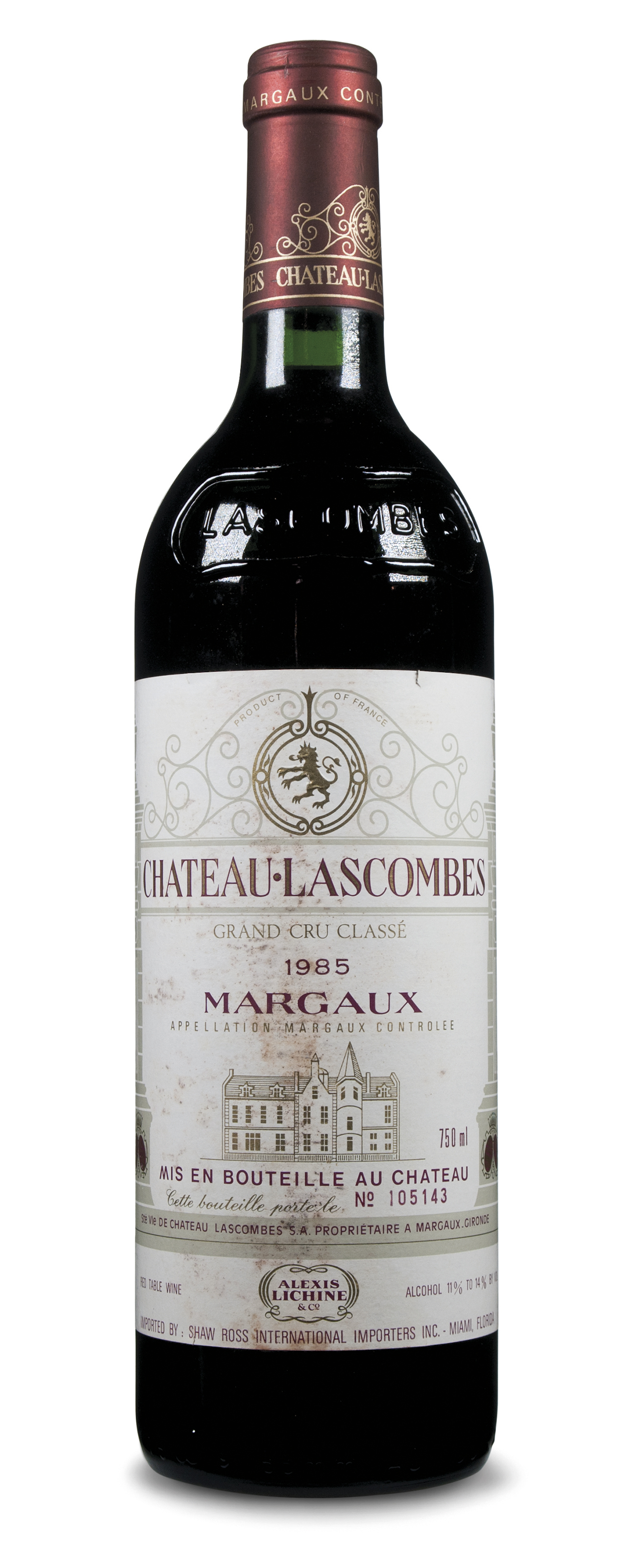 Château Lascombes 1985, Margaux, 2ème cru classé | Christie’s