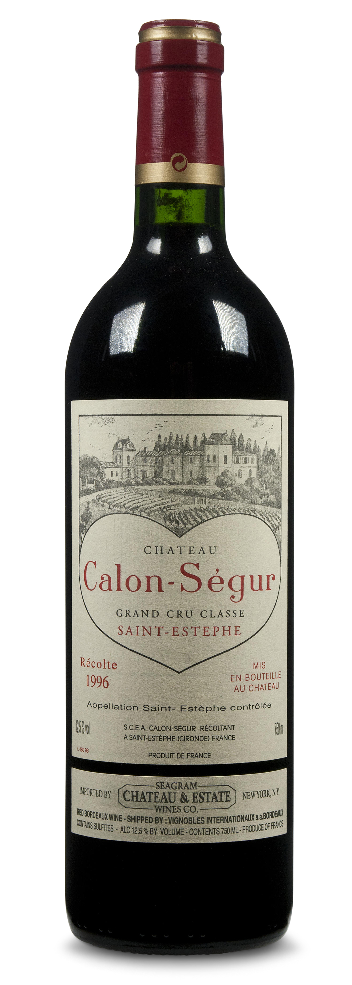 Château Calon-Ségur 1996, Saint-Estéphe, 3ème cru classé | Christie’s