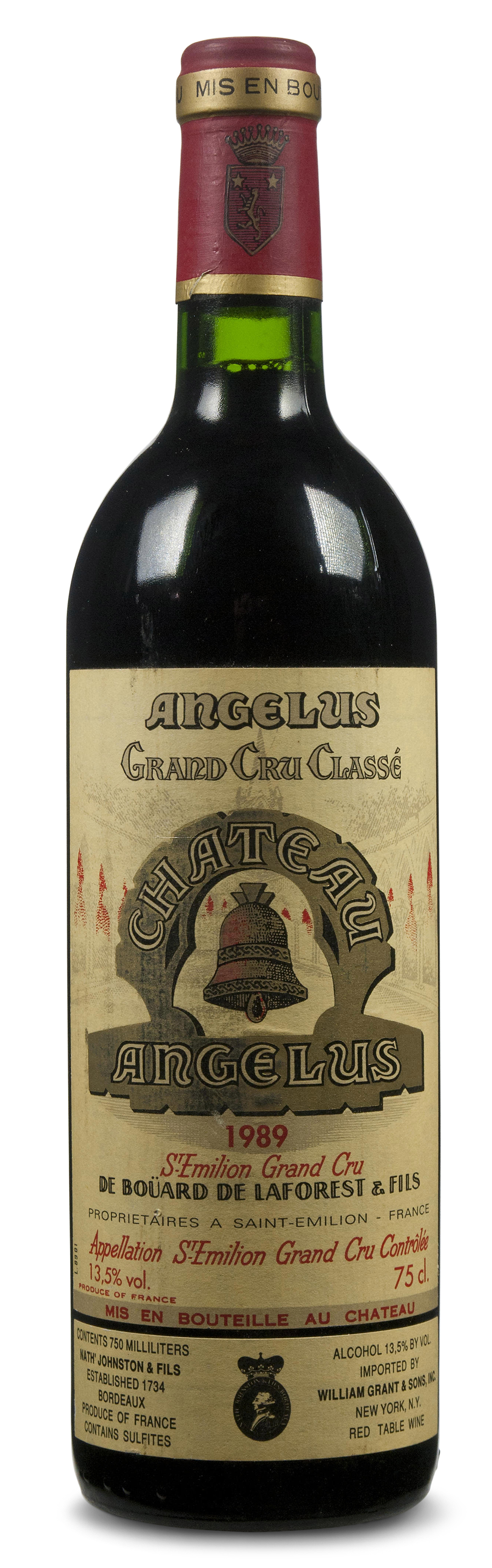 Château Angelus 1989, Saint-Emilion, 1er grand cru classe (A) | Christie’s