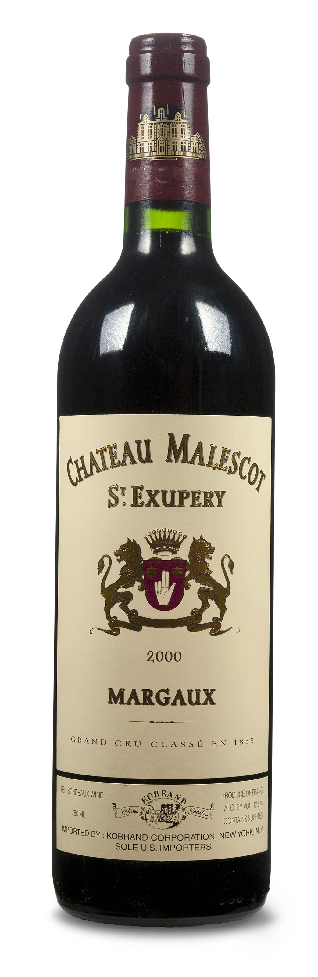 Château Malescot-Saint-Exupéry 2000, Margaux, 3ème cru classé | Christie’s