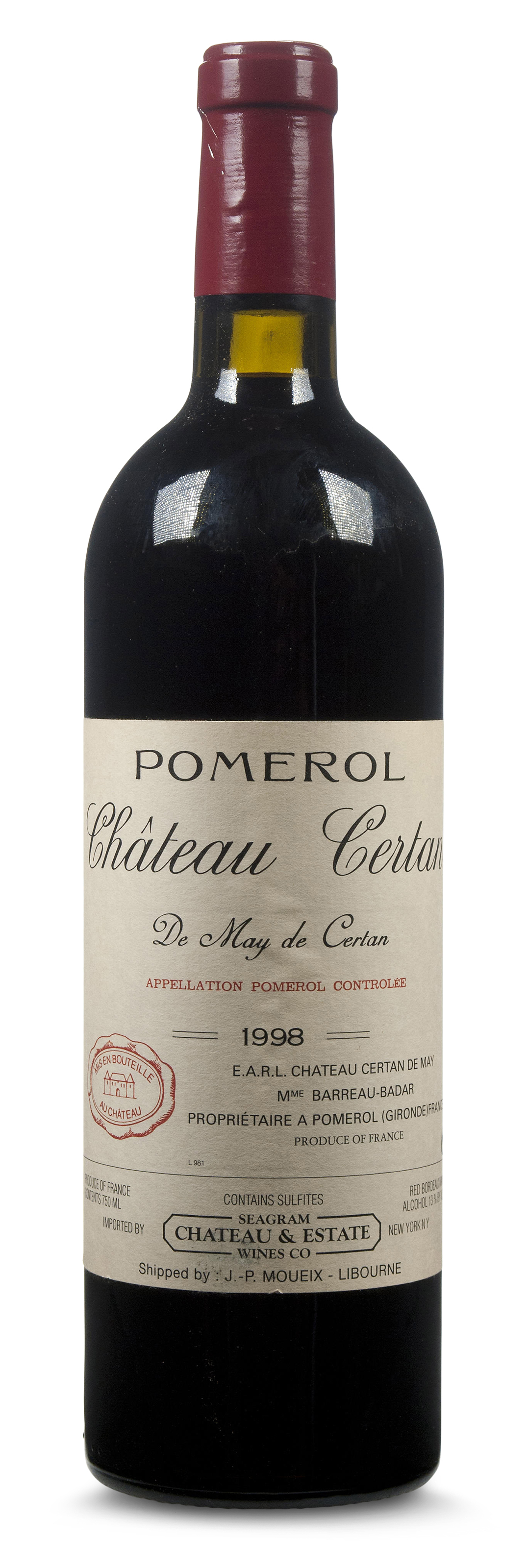 Château Certan de May 1998, Pomerol | Christie’s