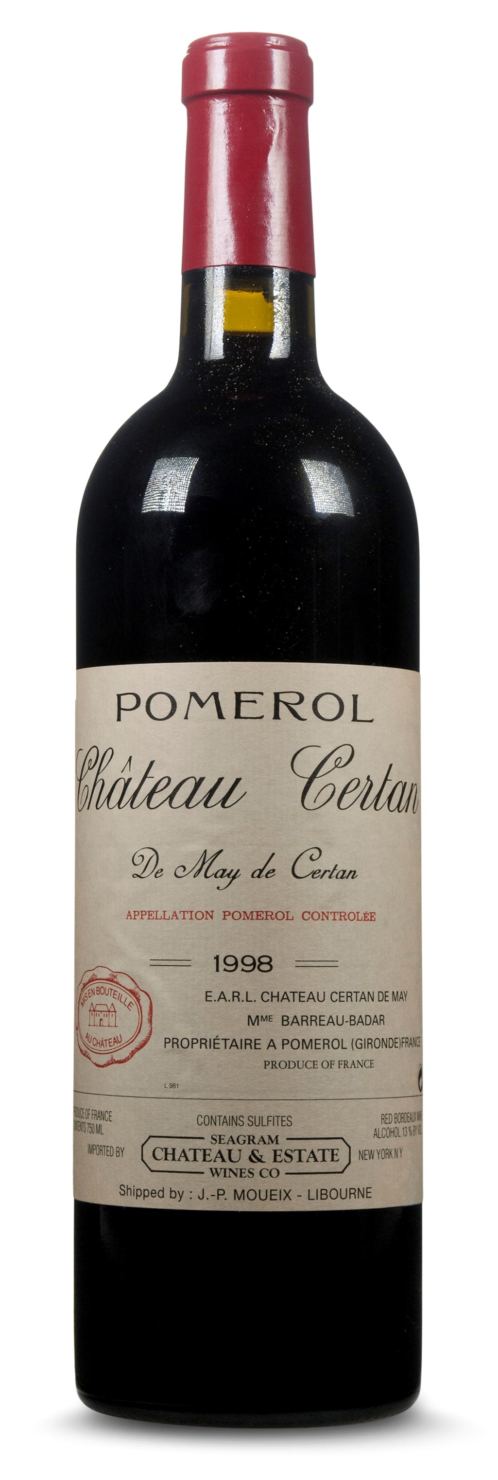 Château Certan de May 1998, Pomerol | Christie’s