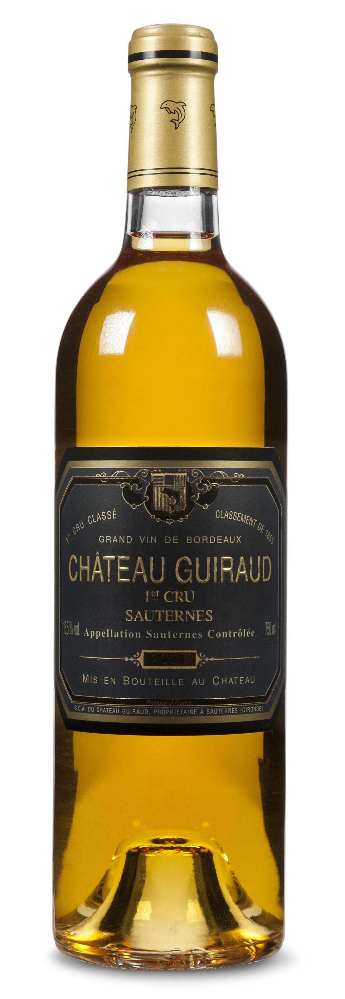 Château Guiraud 2001 and Château Rieussec 2003, Sauternes, 1er cru ...