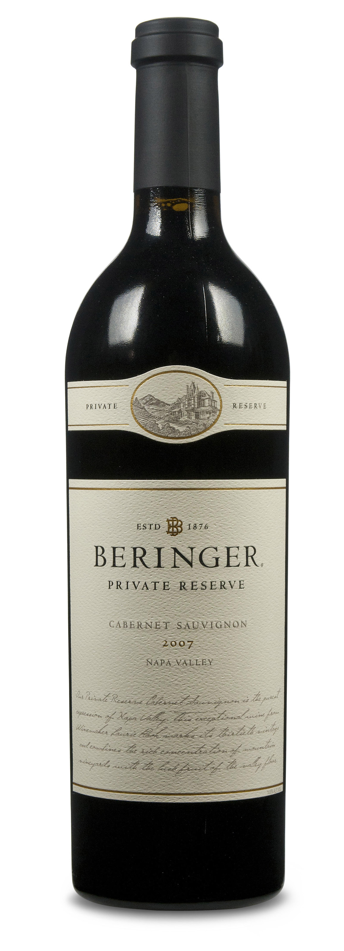 Beringer, Private Reserve, Cabernet Sauvignon 2007, Napa Valley ...