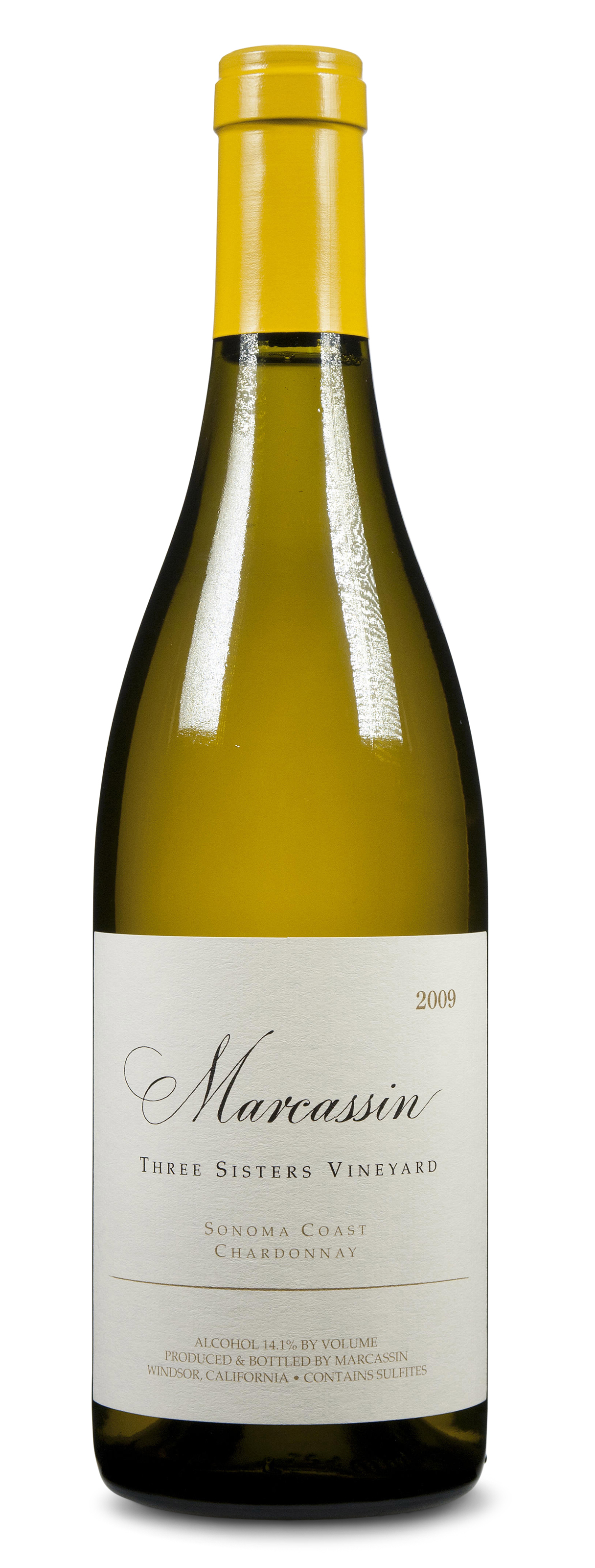 Marcassin, Three Sisters Vineyard, Chardonnay 2008-2010, Sonoma Coast ...
