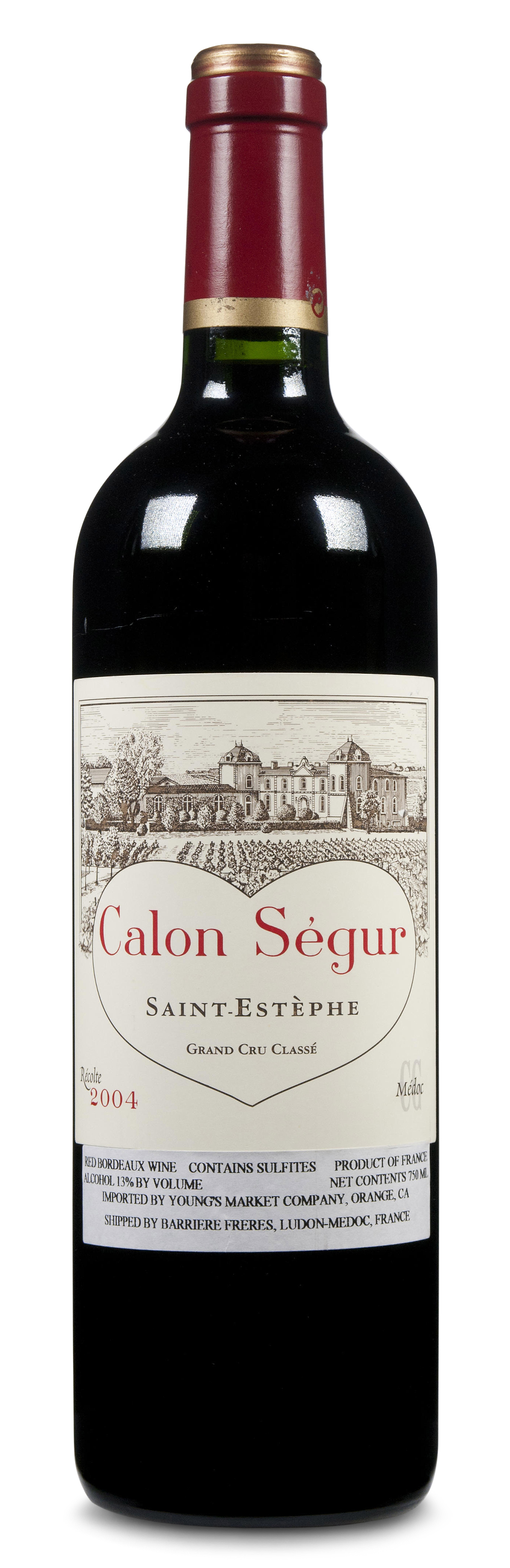 Château Calon-Ségur 2004 and 2005, Saint-Estéphe, 3ème cru classé ...
