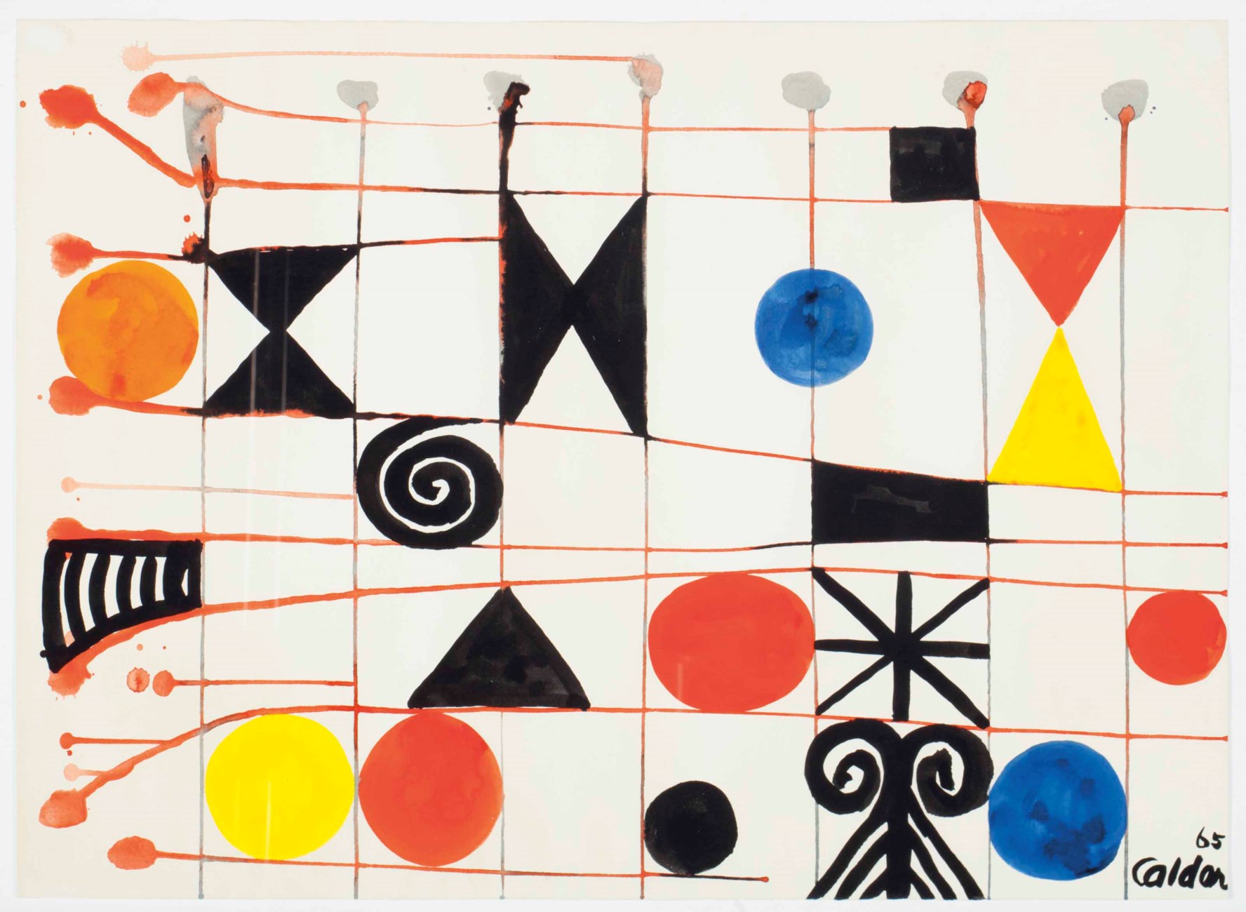 Alexander Calder (American, 1898-1976), Quilt II | Christie's