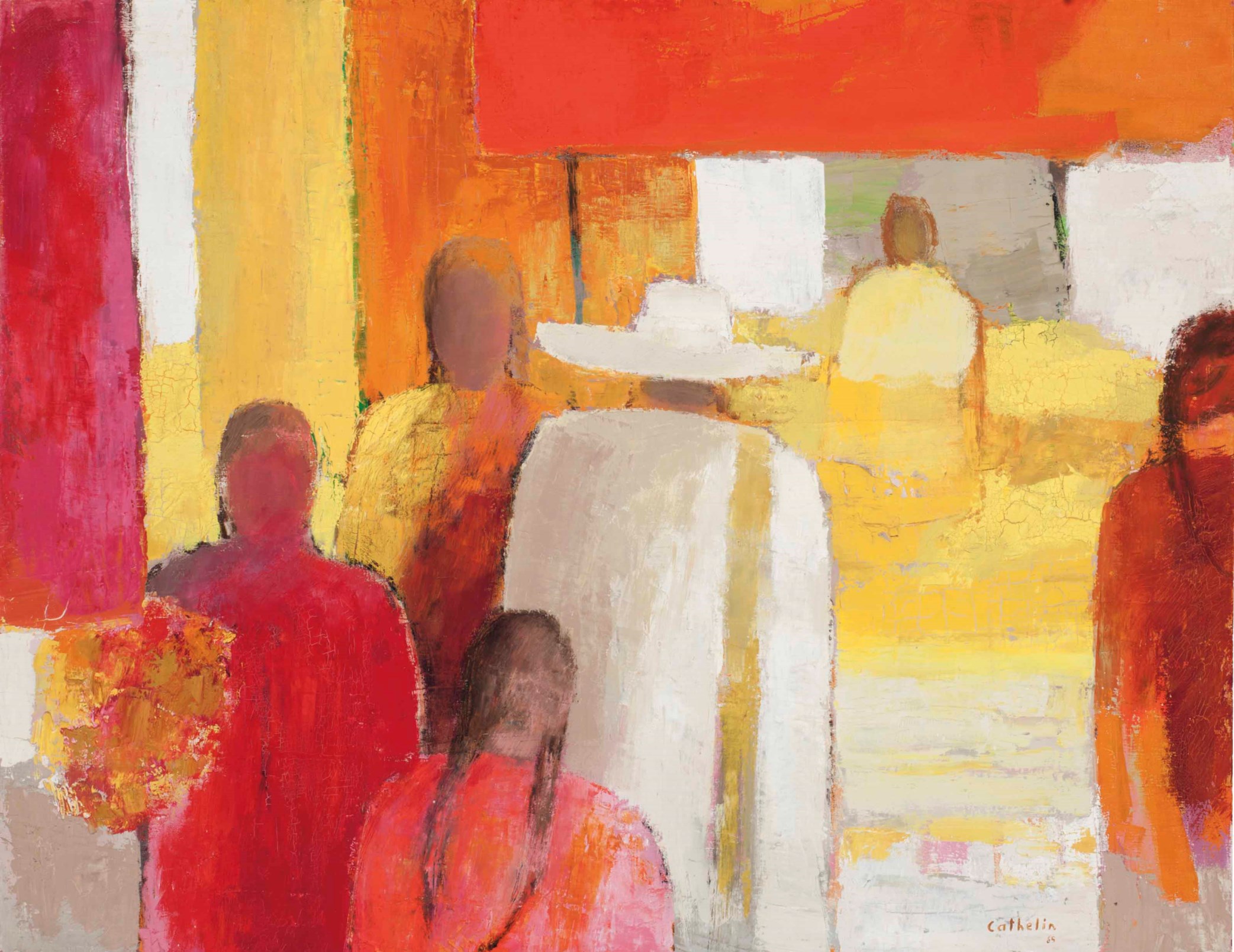 Bernard Cathelin (French, 1919-2004), Marché Ensoleillée | Christie's